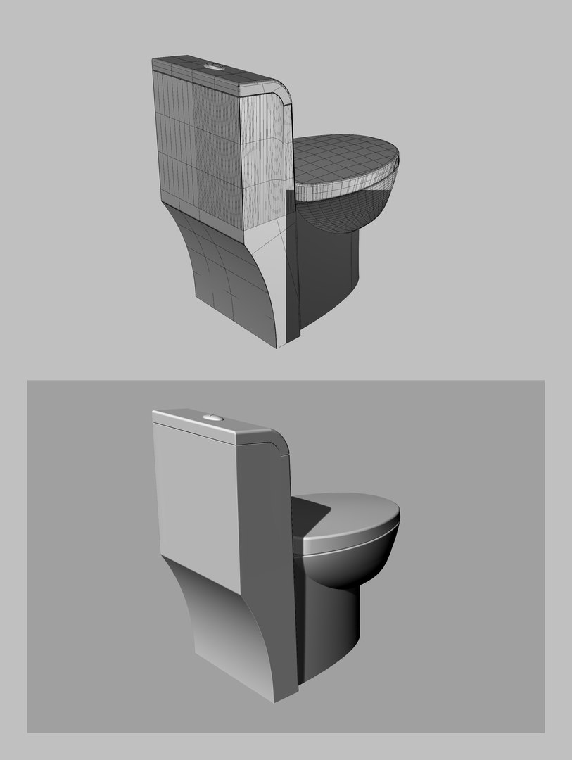 Toilet Wc Model - TurboSquid 1461098