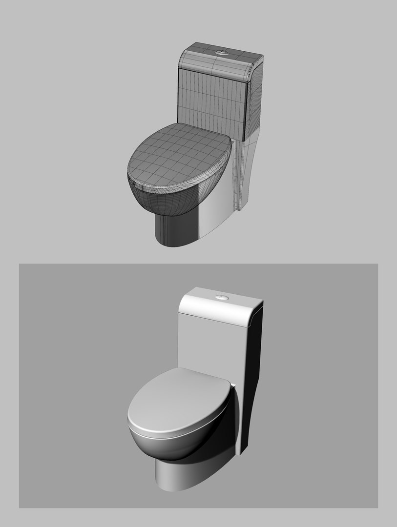 Toilet Wc Model - TurboSquid 1461098