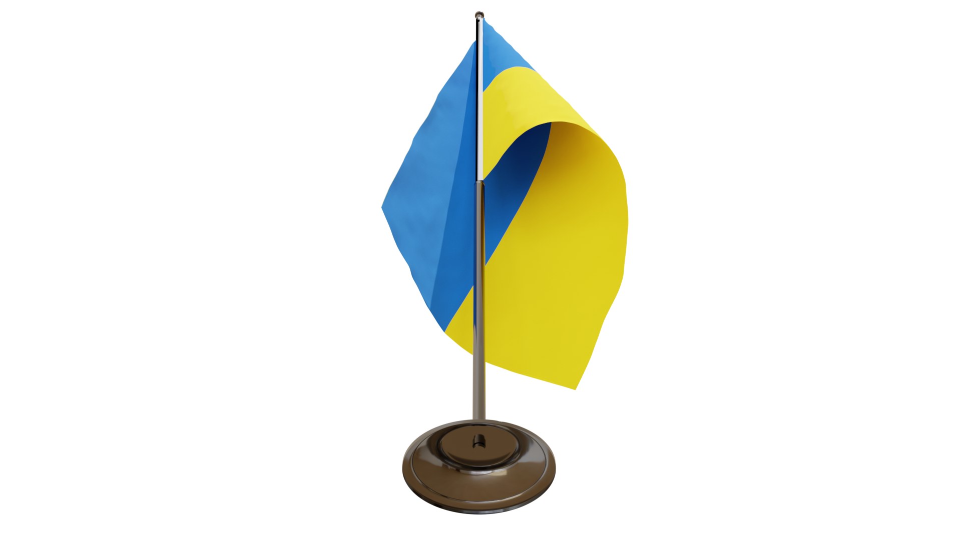 Table Flag Ukraine 3D Model Model - TurboSquid 1861117