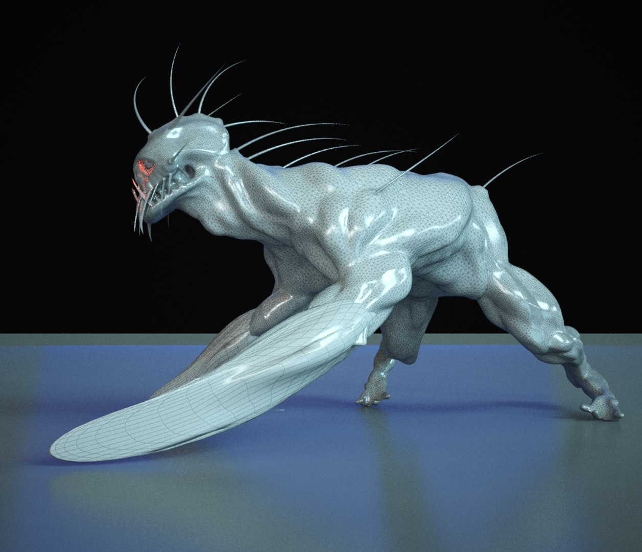 3D Beast Cyberpunk Model - TurboSquid 1231057