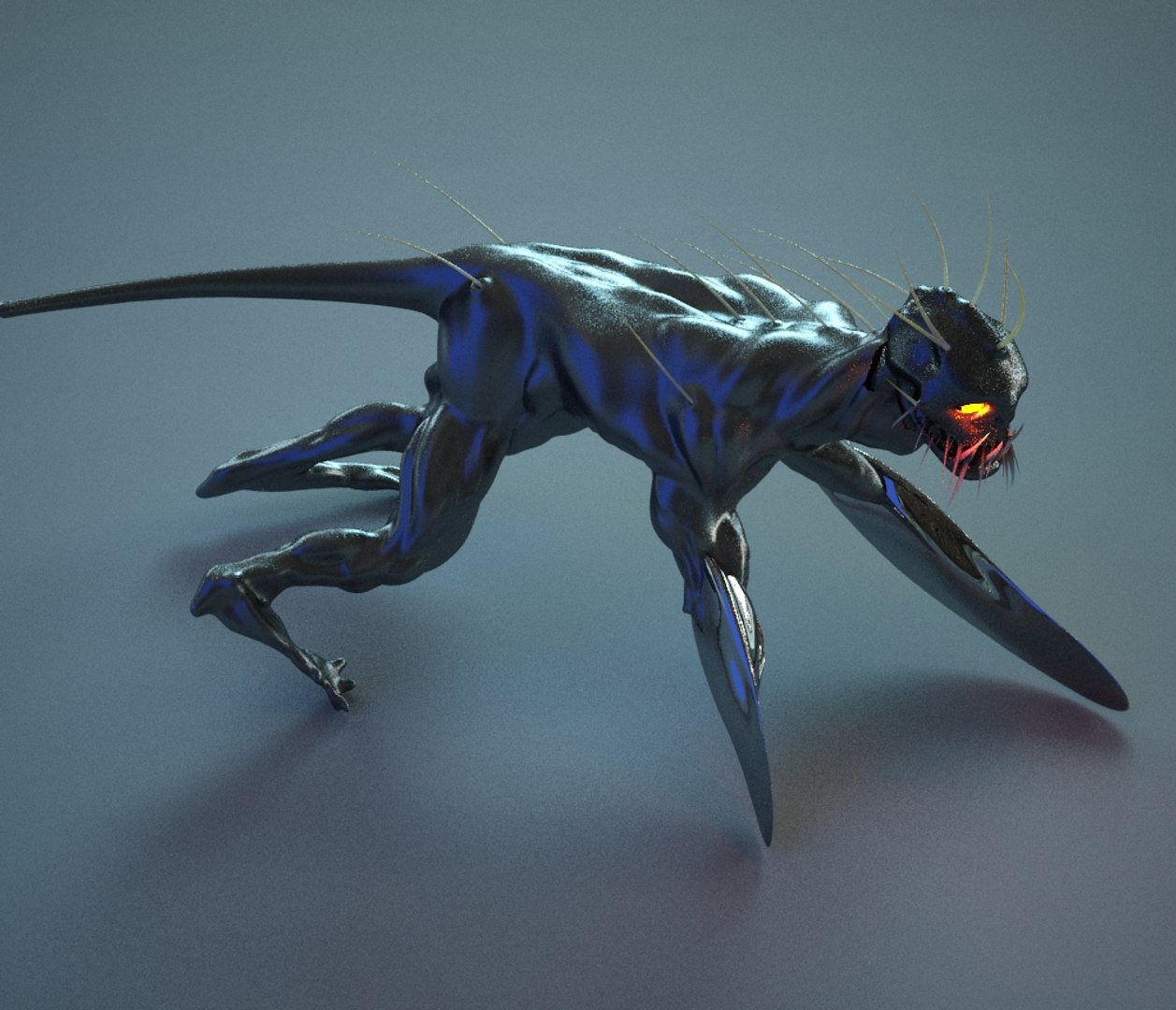 3D Beast Cyberpunk Model - TurboSquid 1231057