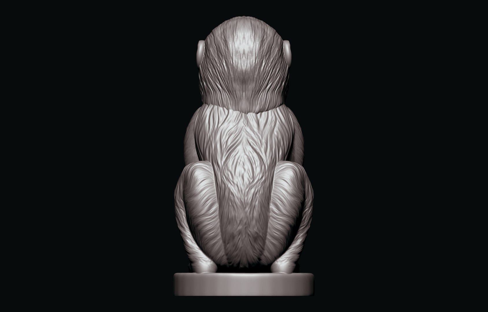 3D Monkey 3d Printing - TurboSquid 2258244