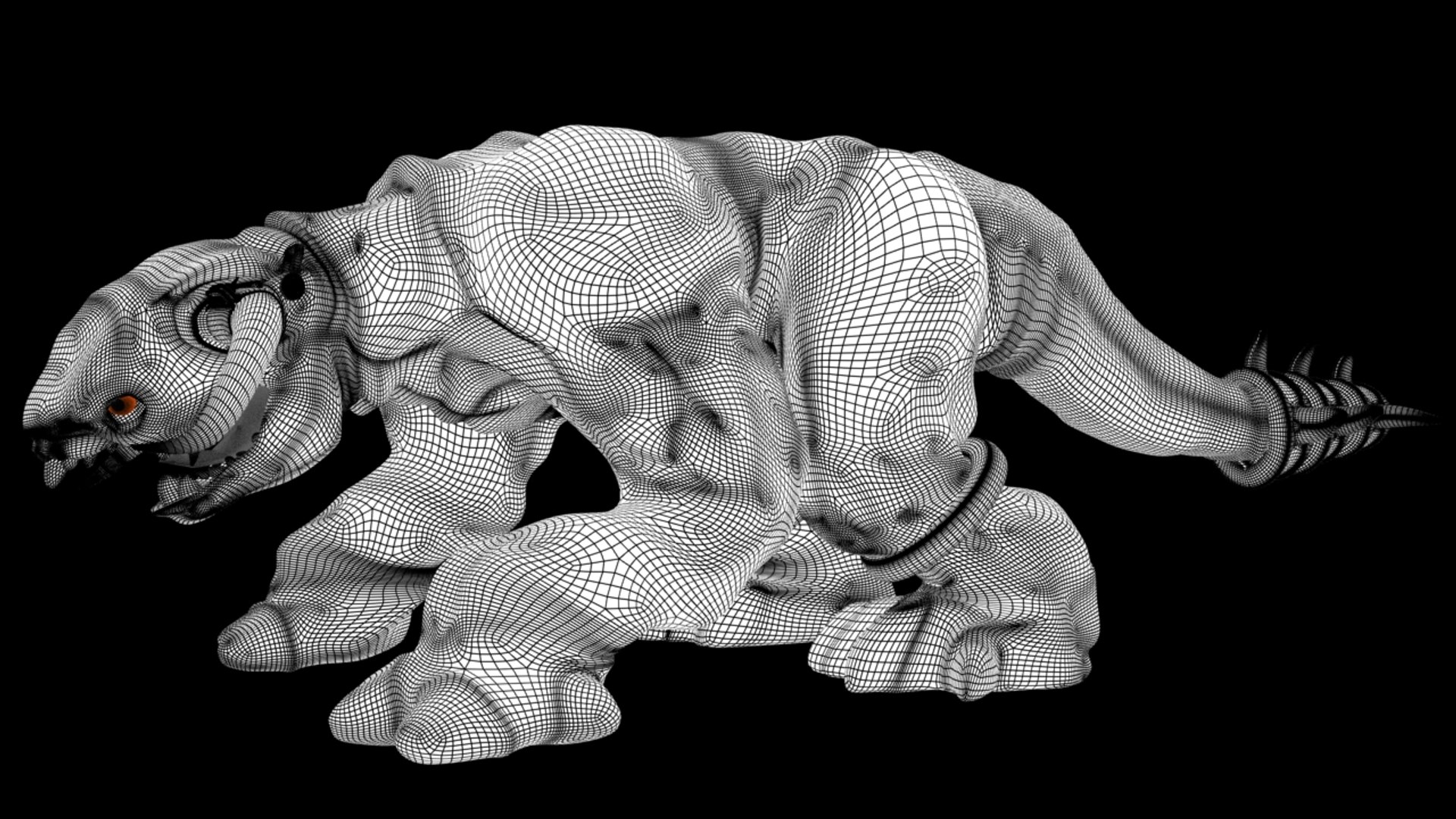 3D 4 Legged Model - TurboSquid 1418574