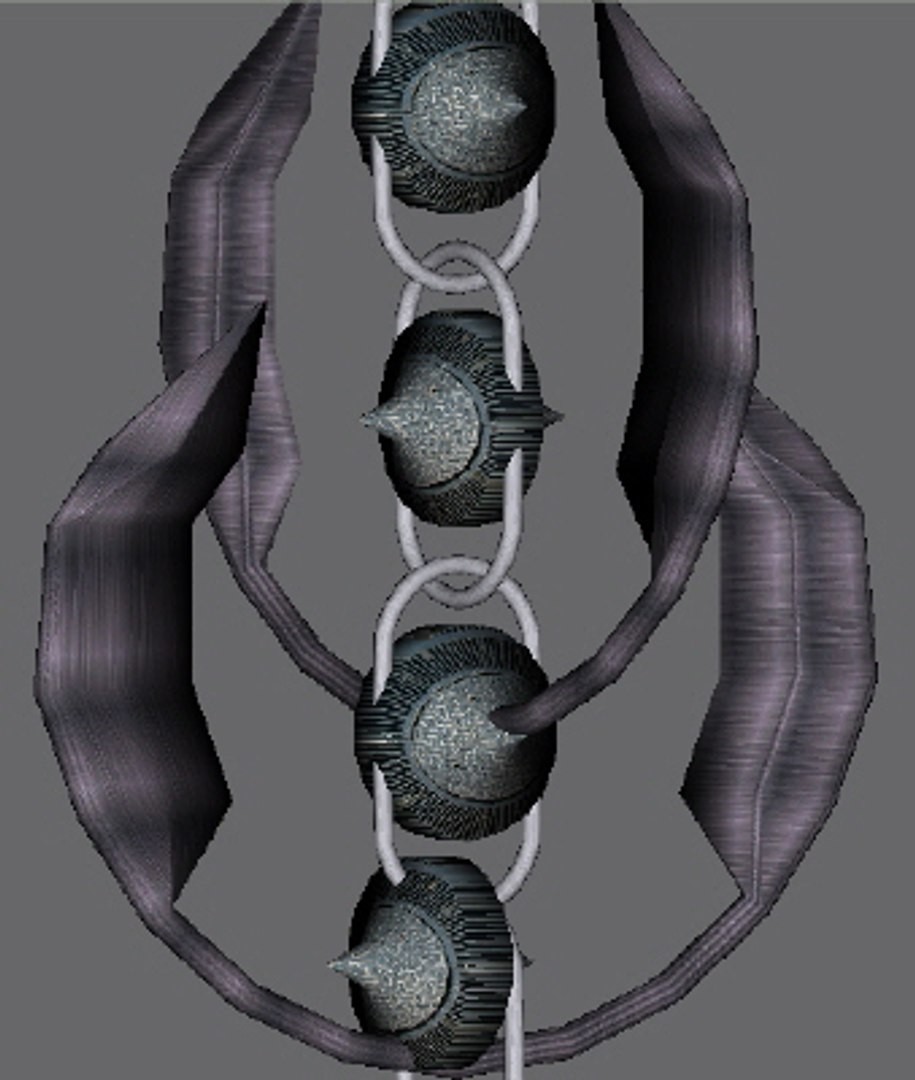 3d Spiked Chain Mace D