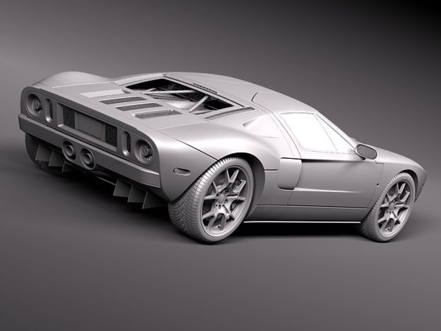 Gt40 Gt 40 Sport 3d Model