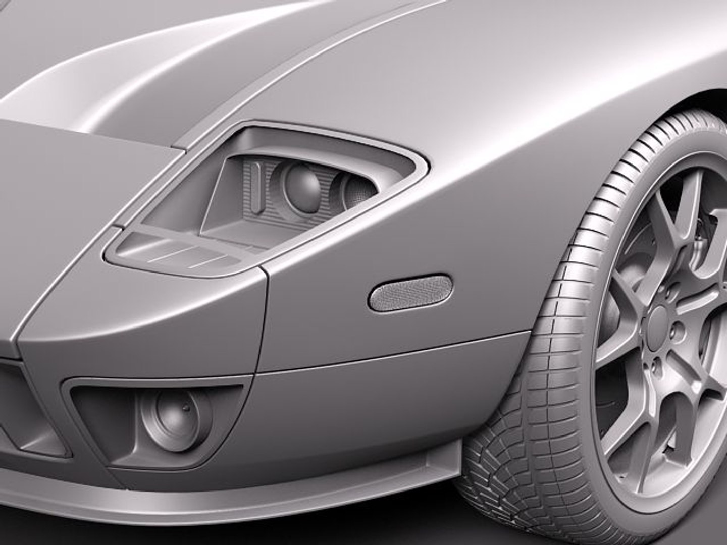 Gt40 Gt 40 Sport 3d Model