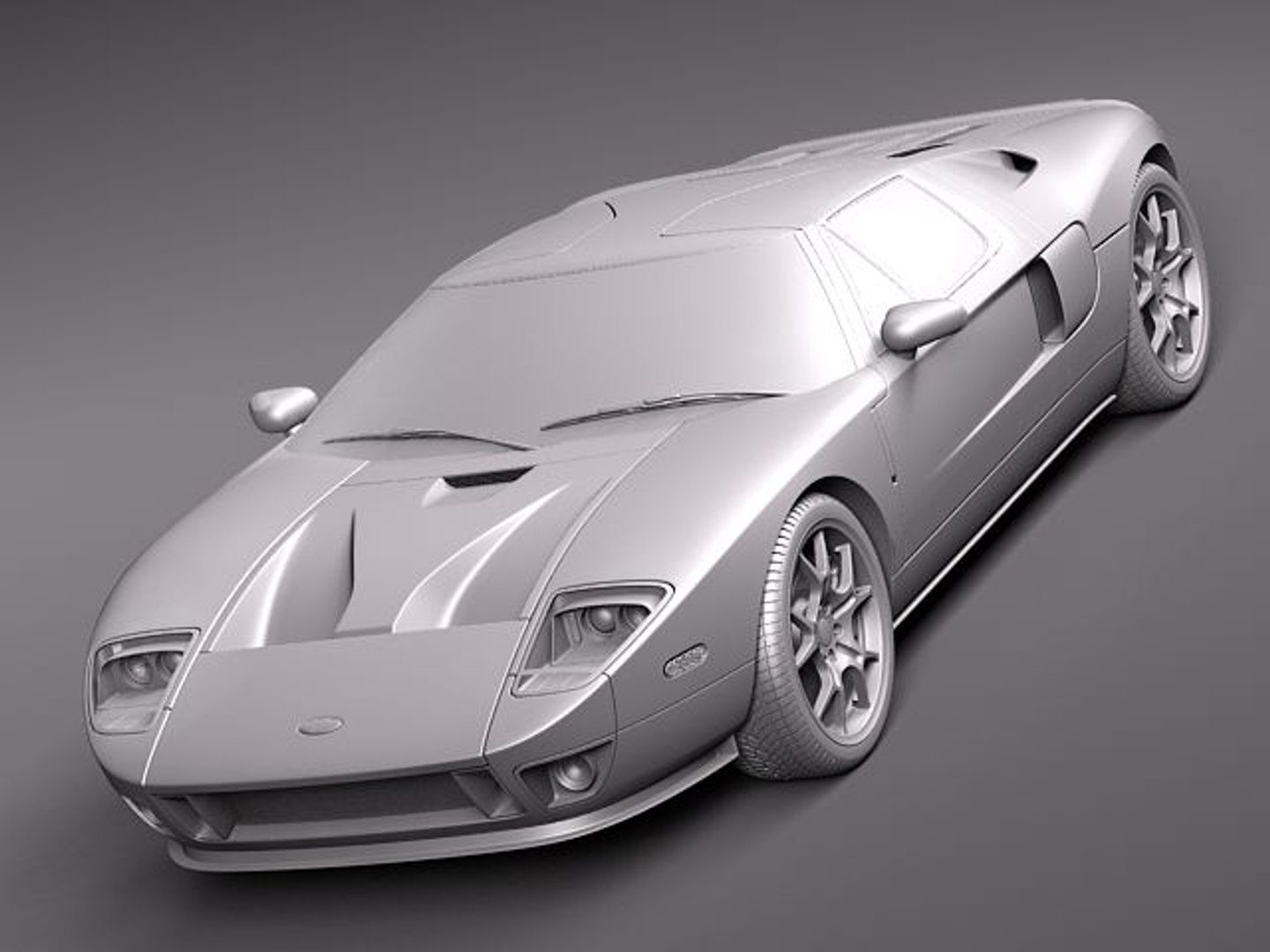 Gt40 Gt 40 Sport 3d Model
