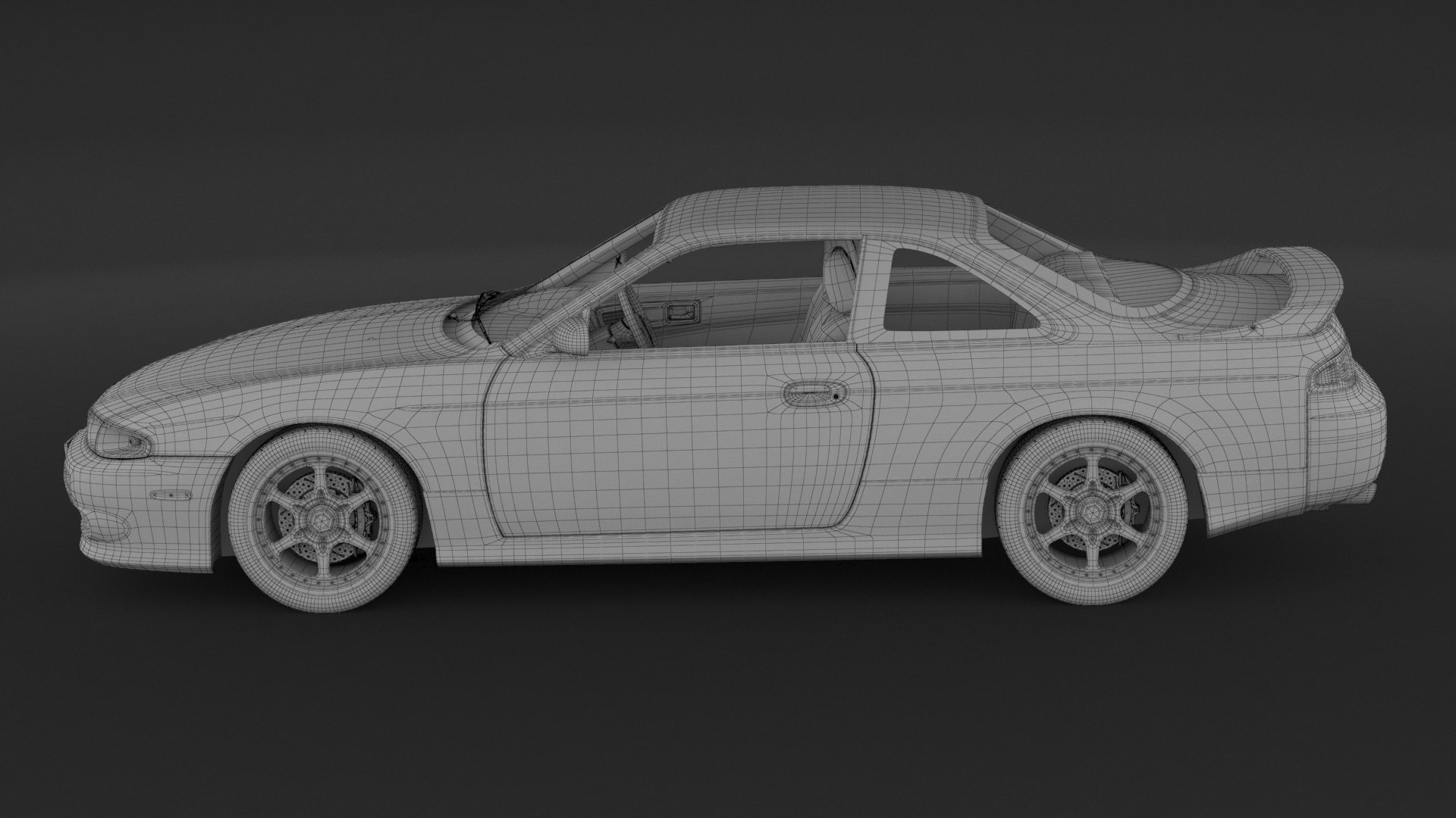 Nissan Silvia S14 Q's 3D Model - TurboSquid 1795539