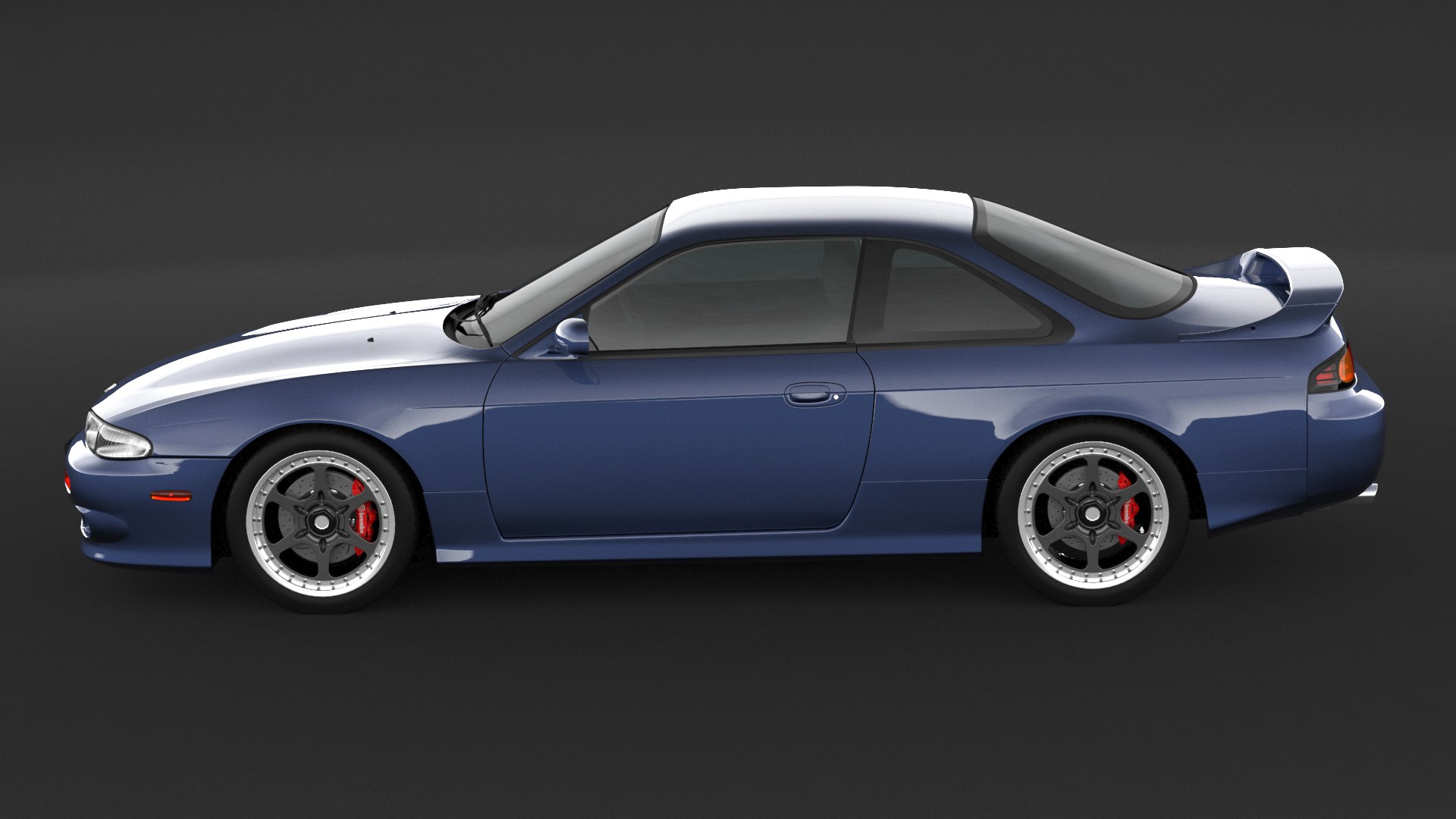 Nissan Silvia S14 Q's 3D Model - TurboSquid 1795539