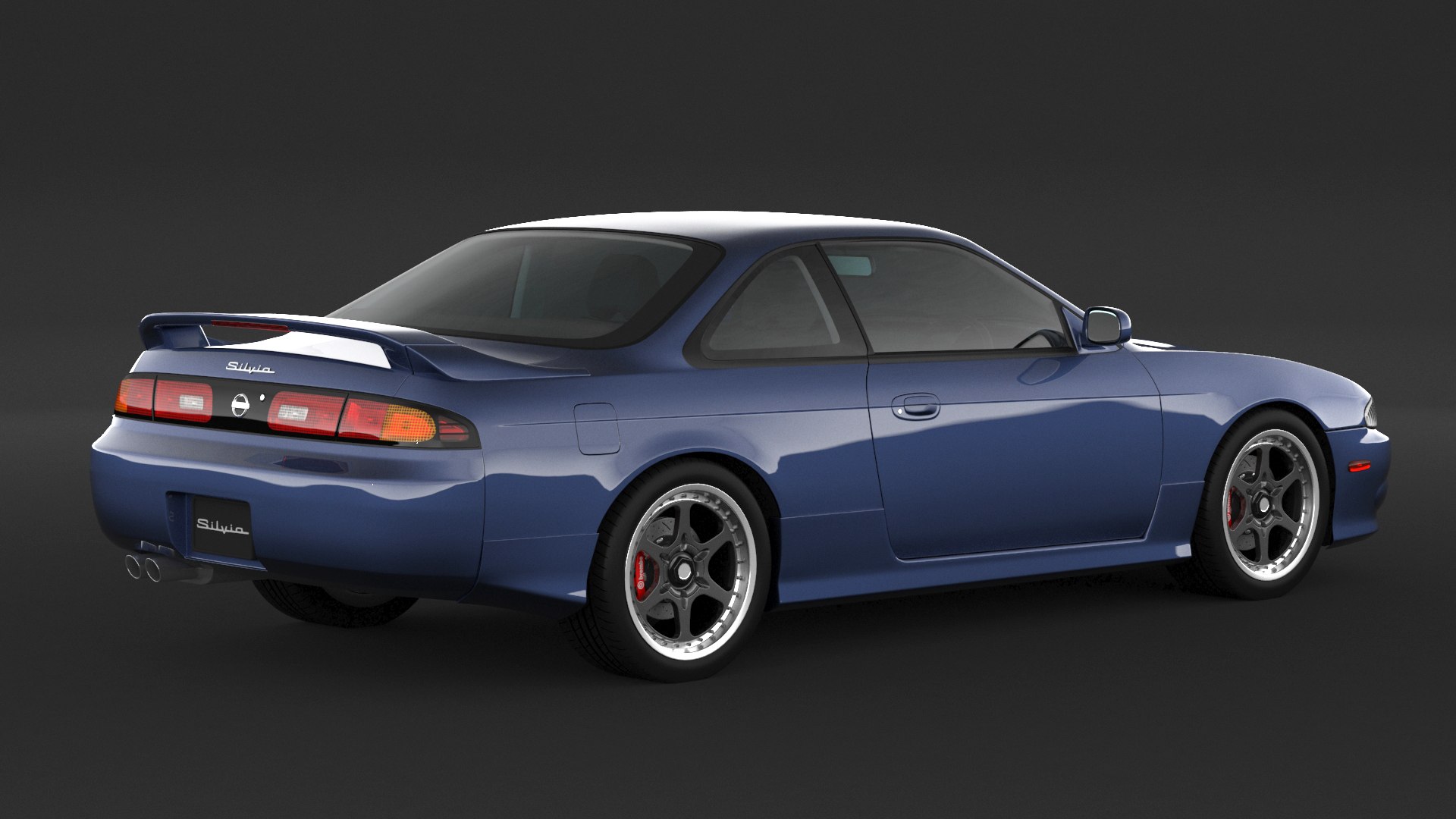 Nissan Silvia S14 Q's 3D Model - TurboSquid 1795539