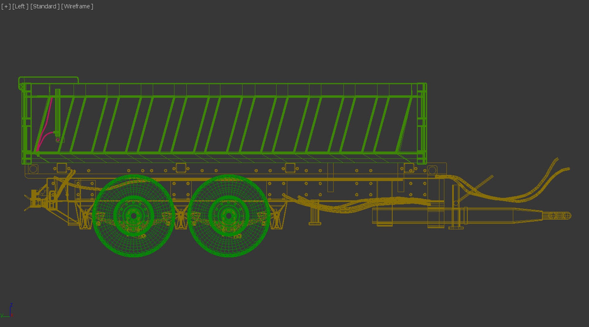 Tractor Trailer Model - TurboSquid 1957371
