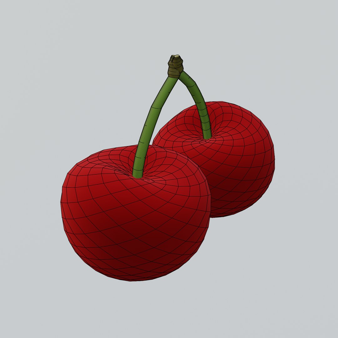 Cherry Model - TurboSquid 2080588