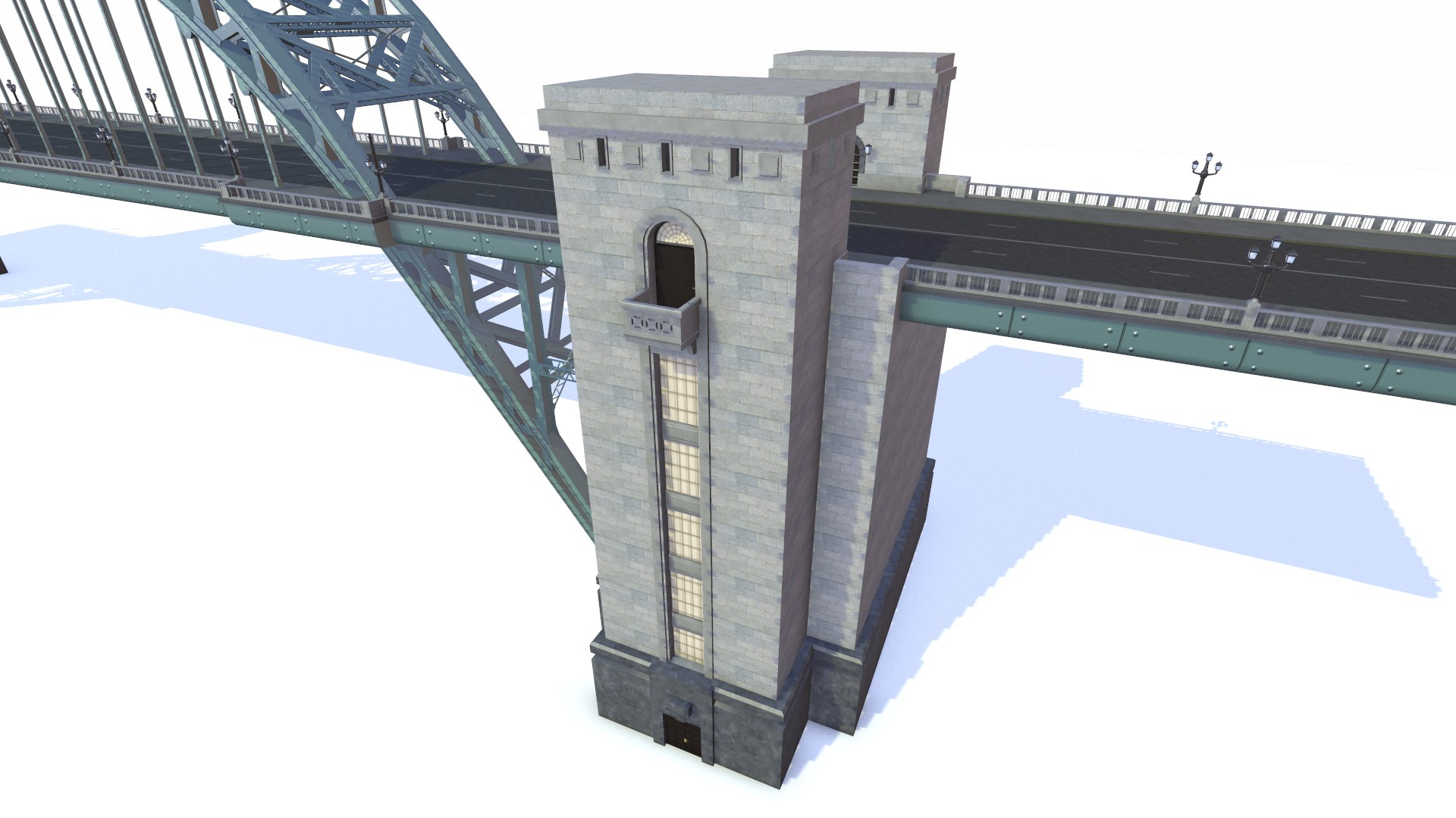 Tyne Bridge 3d Model