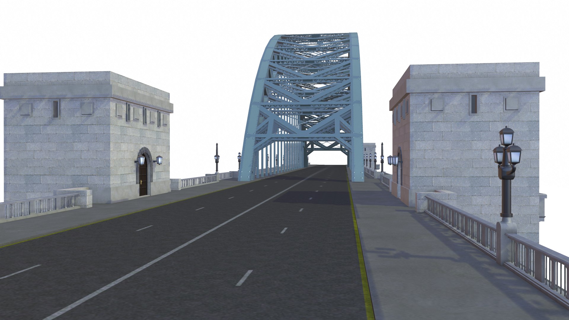 Tyne Bridge 3d Model