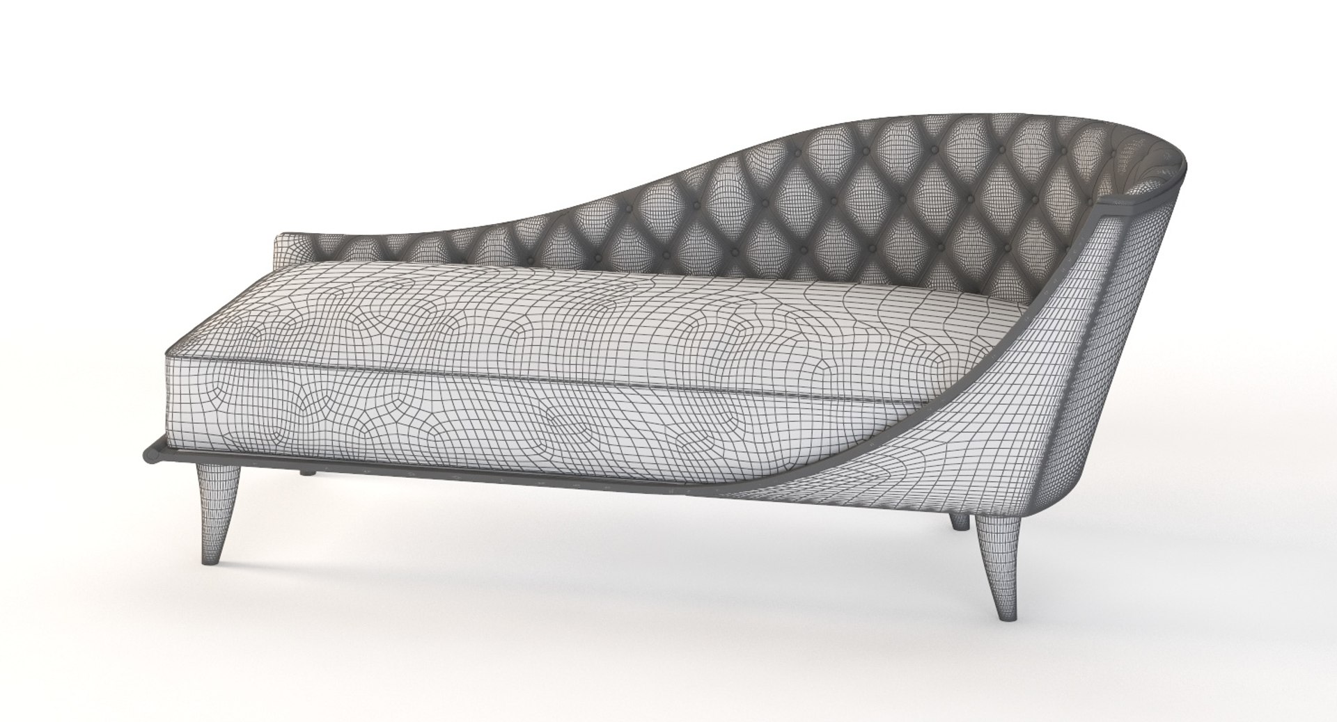 Luxury Tufted 3D Model - TurboSquid 1282201