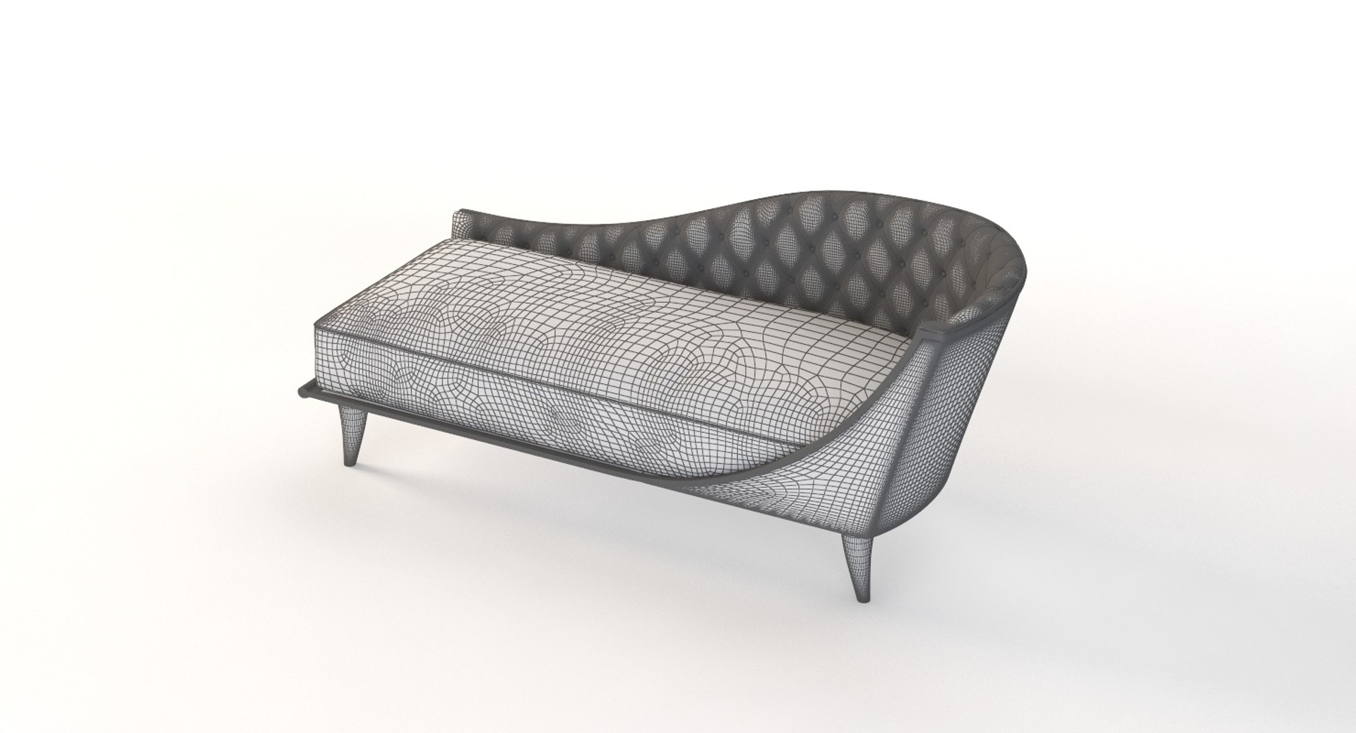 Luxury Tufted 3D Model - TurboSquid 1282201