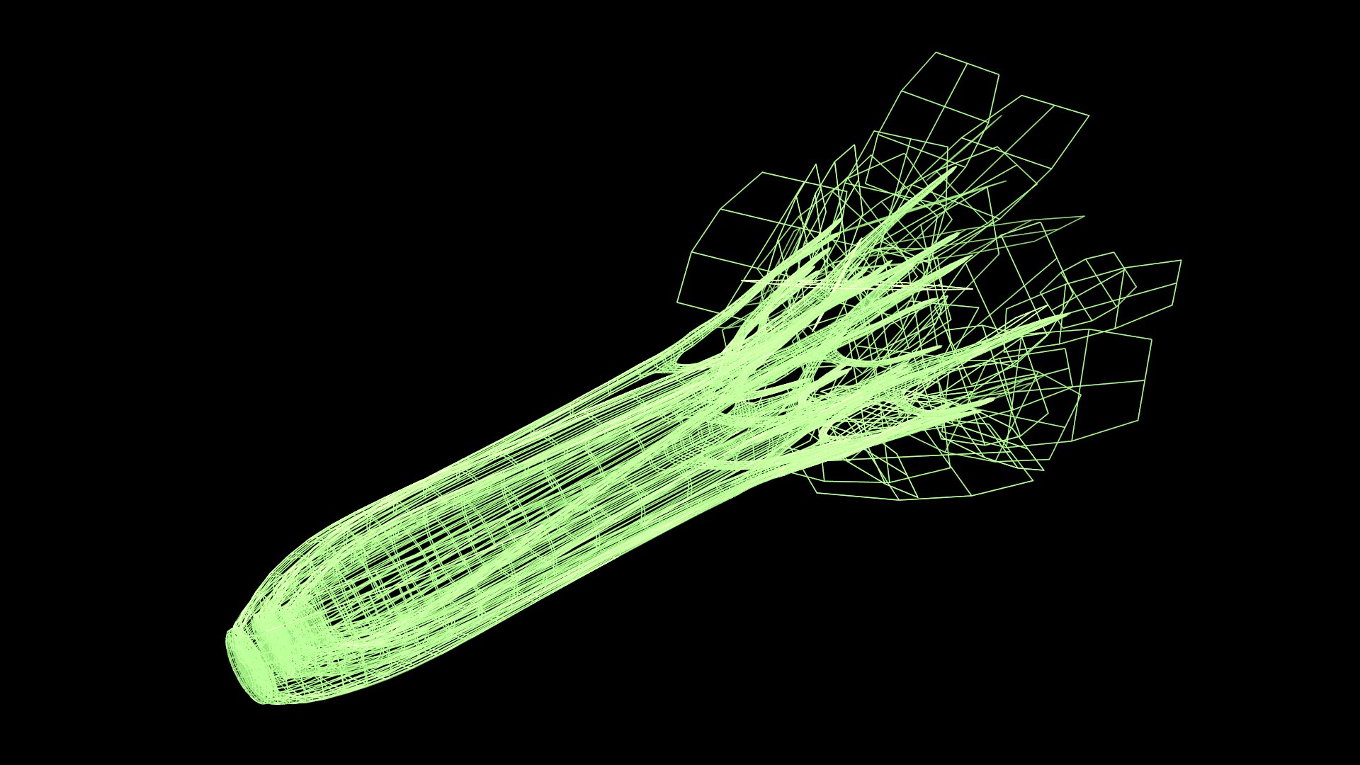 3D Celery Model - TurboSquid 1944254