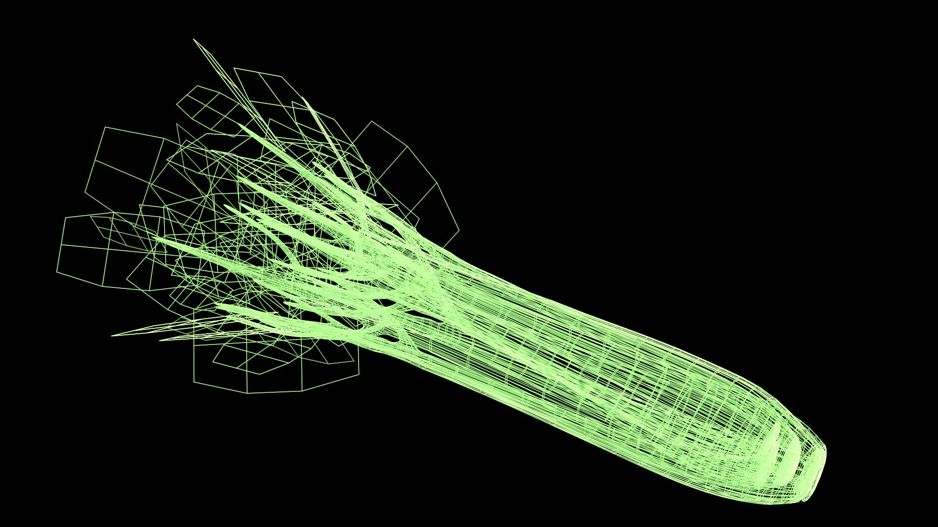 3D Celery Model - TurboSquid 1944254
