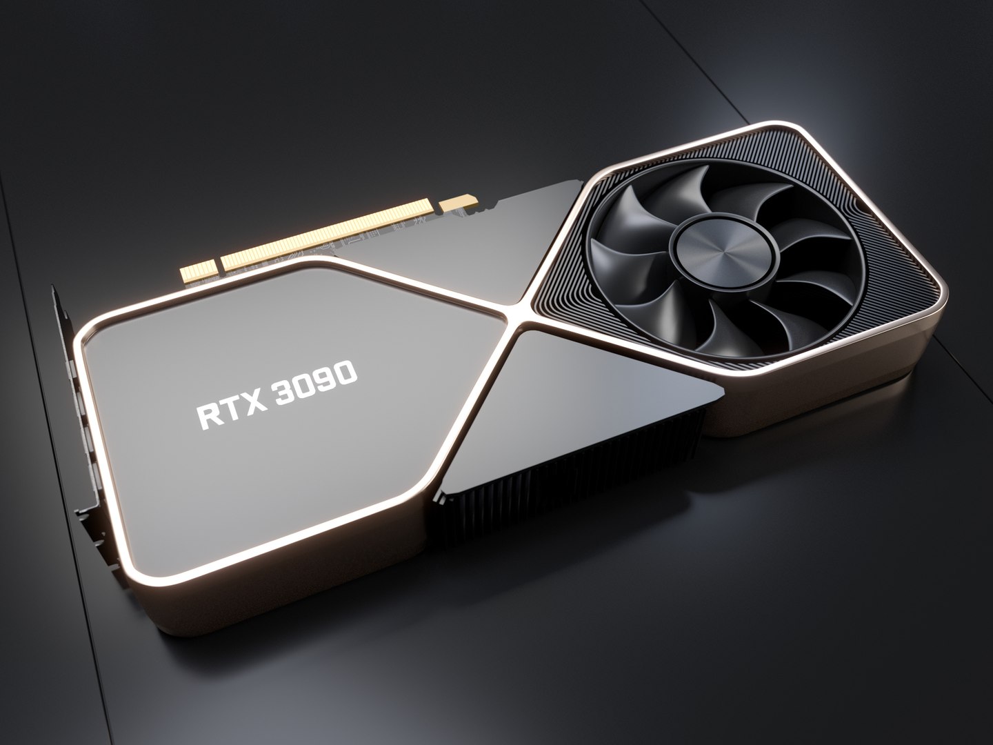 Nvidia GeForce RTX 3090 Graphics Card 3D - TurboSquid 1882431