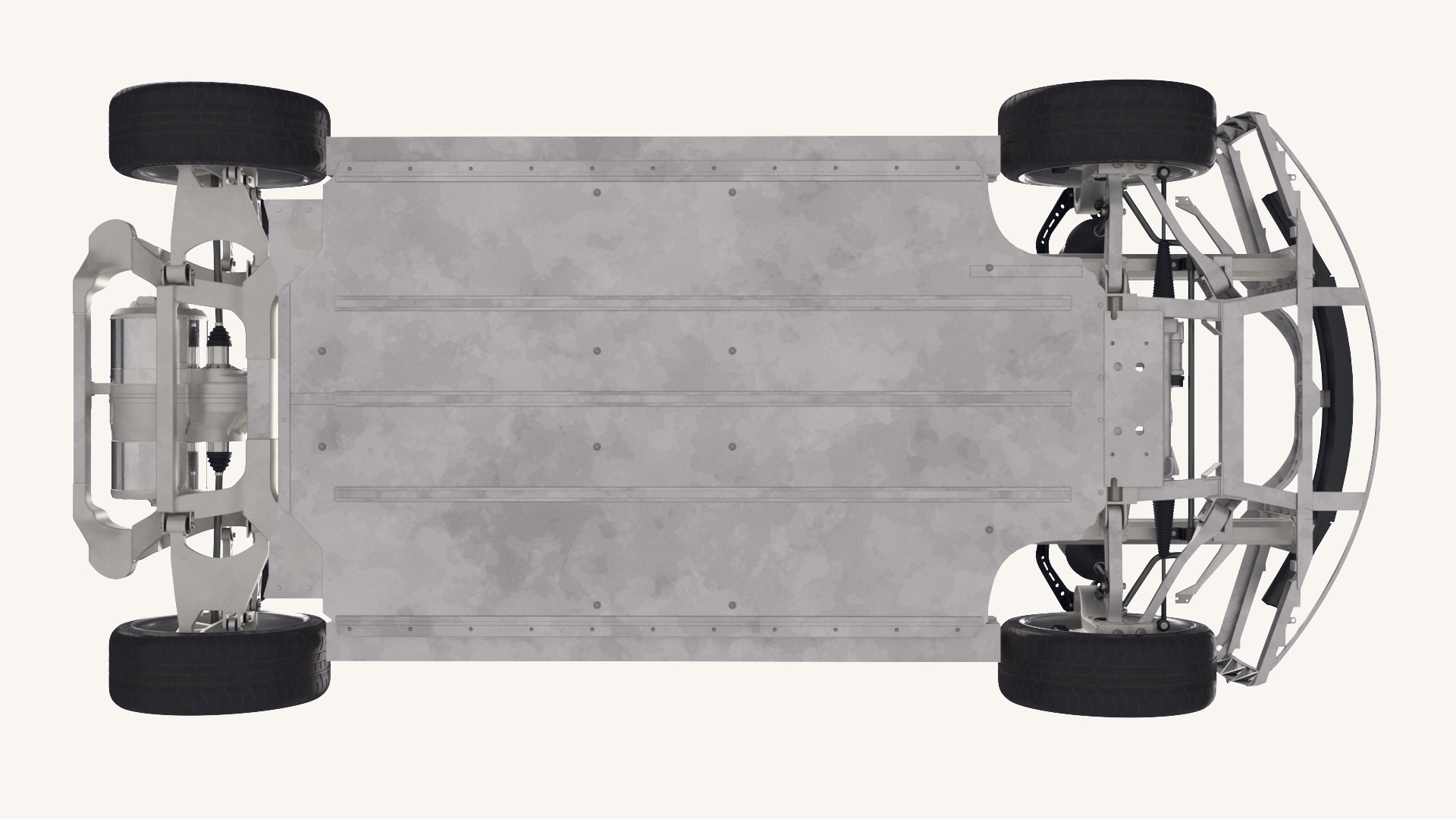 3D Tesla Model S Chassis 1 - TurboSquid 1950643