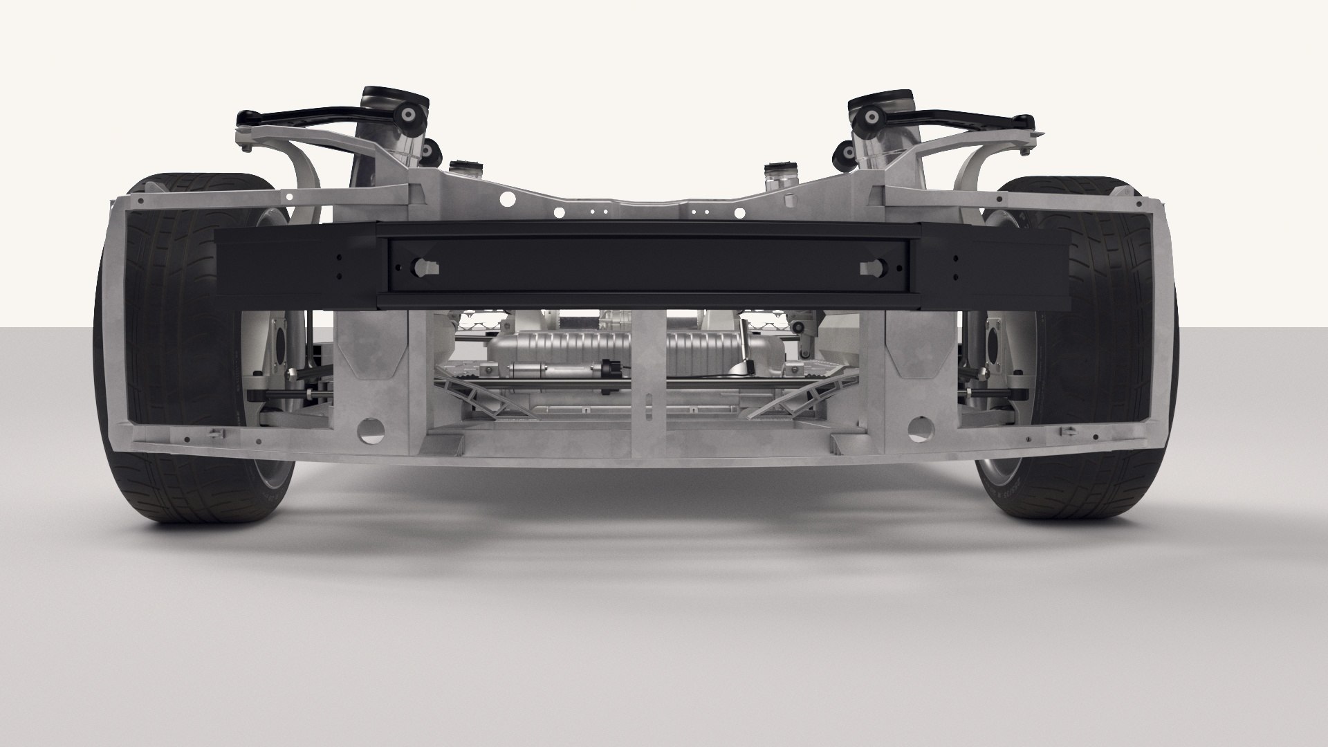 3D Tesla Model S Chassis 1 - TurboSquid 1950643