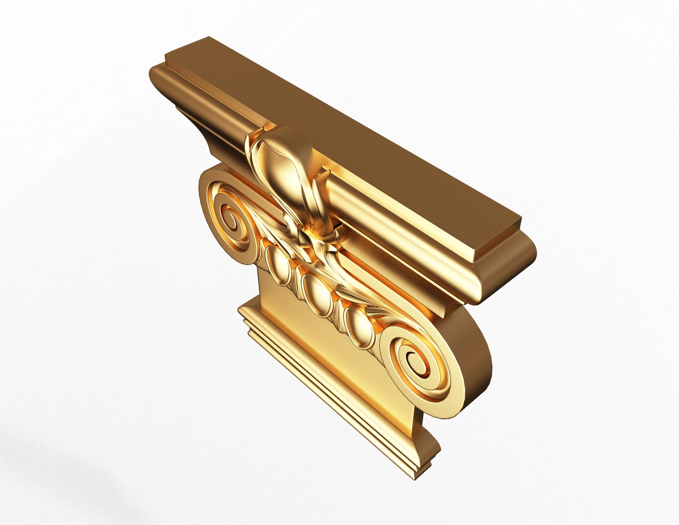 Antique Ionic Capital 02 3D - TurboSquid 1747416