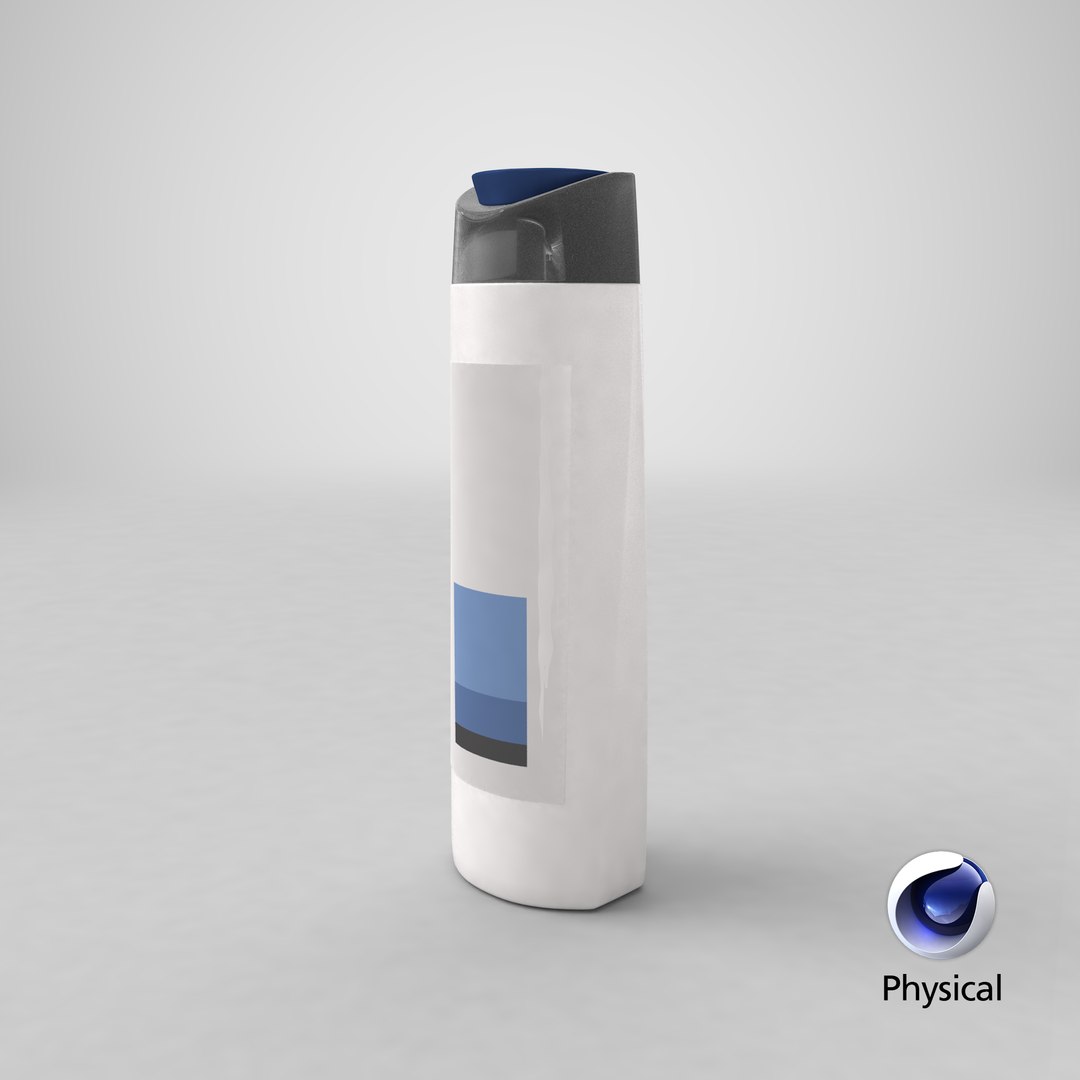 3D shampoo bottle model - TurboSquid 1394353