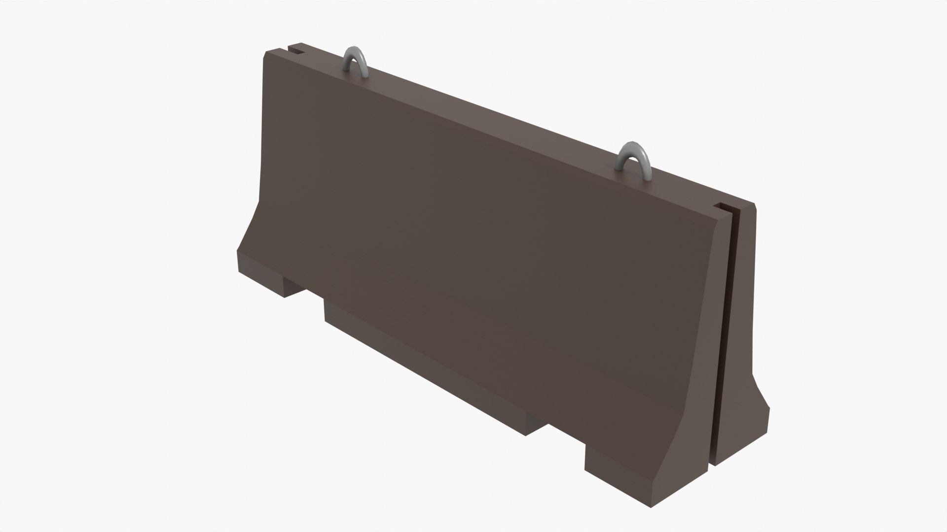 Basic Low Poly Concrete Barrier 3D Model - TurboSquid 1764490