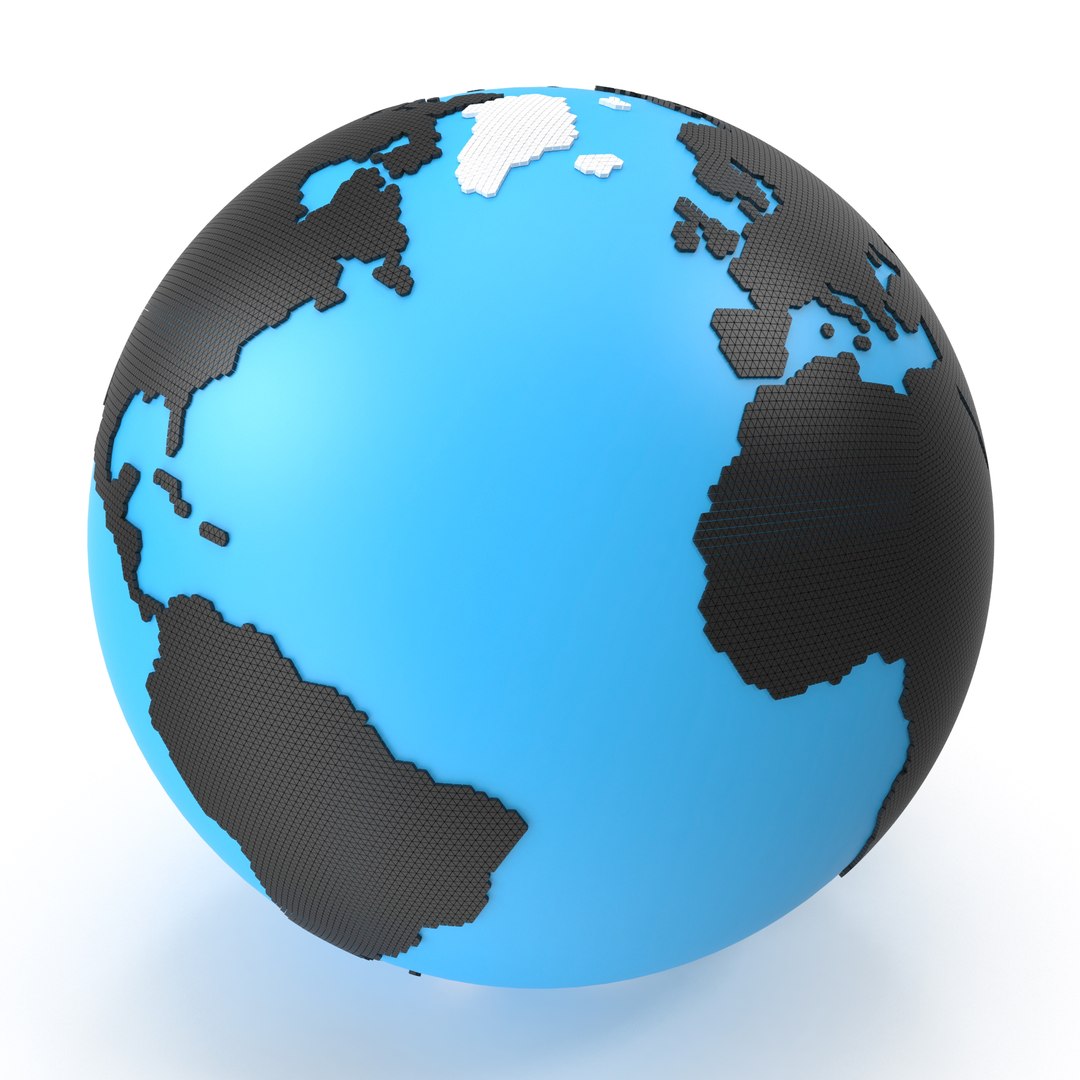 World triangle 3D model - TurboSquid 1263628