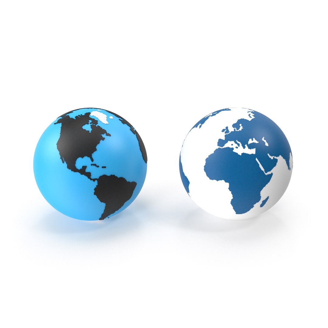World triangle 3D model - TurboSquid 1263628