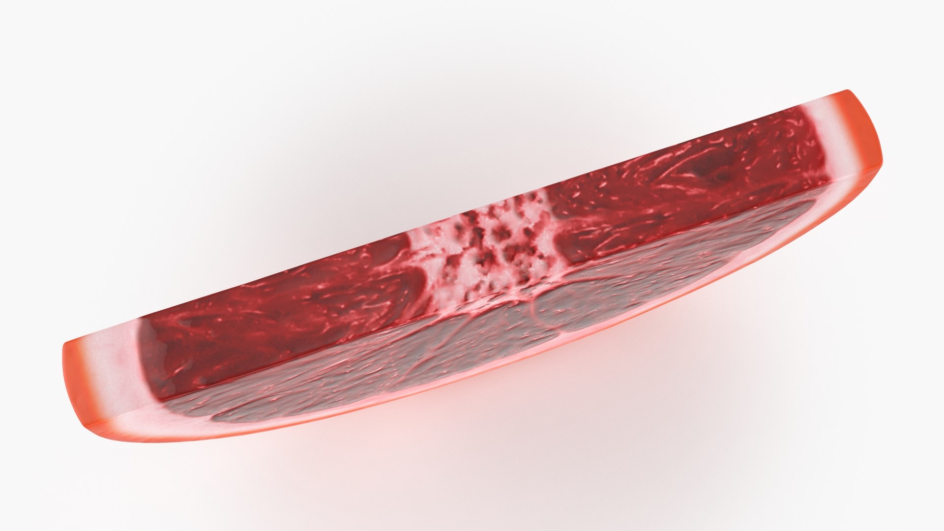 Blood Orange Slice Half 3D - TurboSquid 1993147