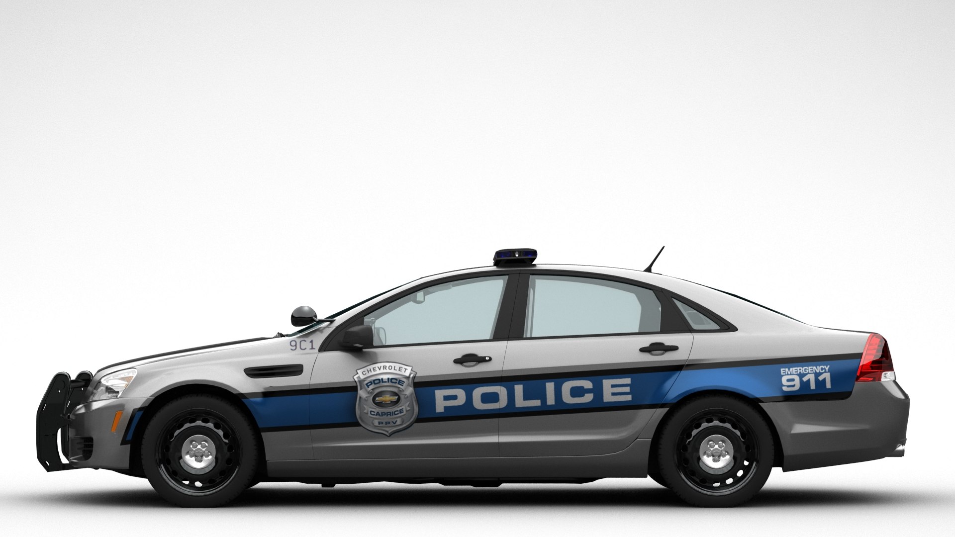 Chevrolet Caprice PPV 3D - TurboSquid 2047287