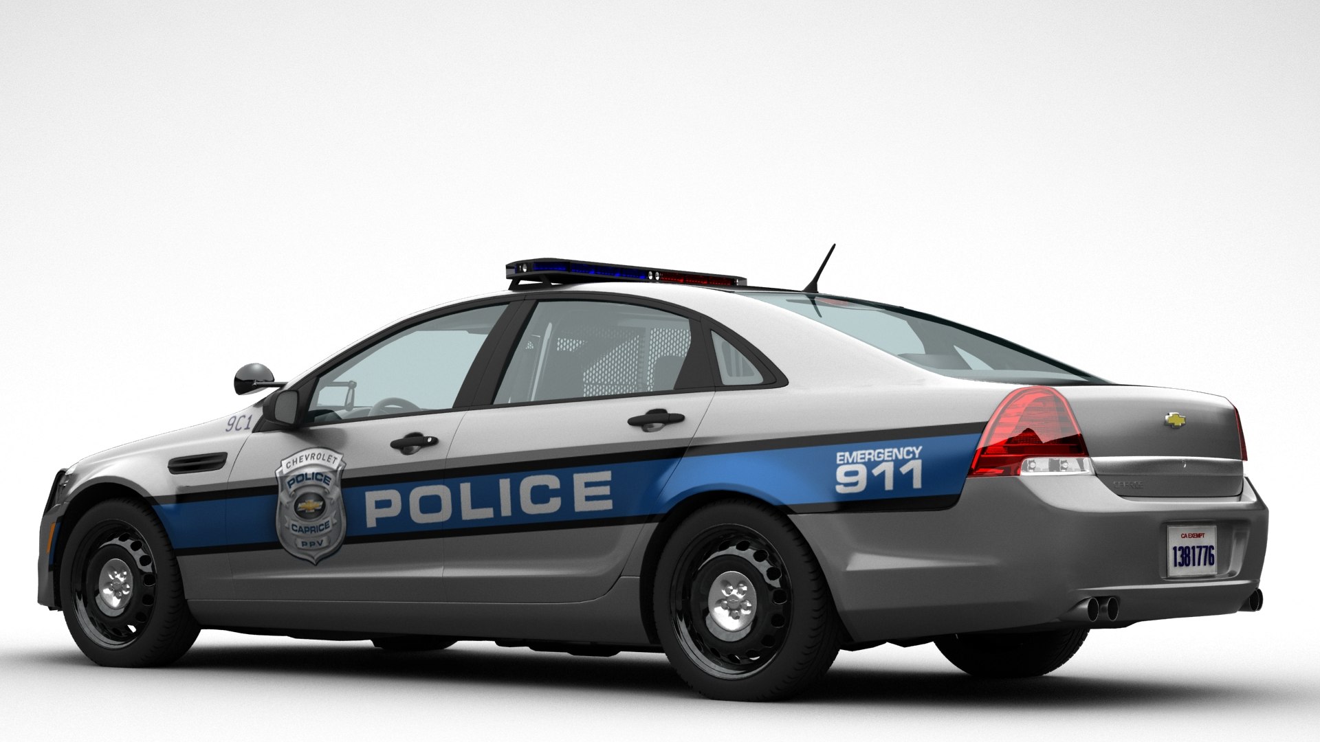 Chevrolet Caprice PPV 3D - TurboSquid 2047287