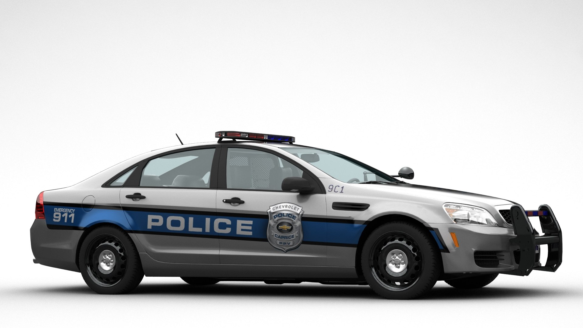 Chevrolet Caprice PPV 3D - TurboSquid 2047287