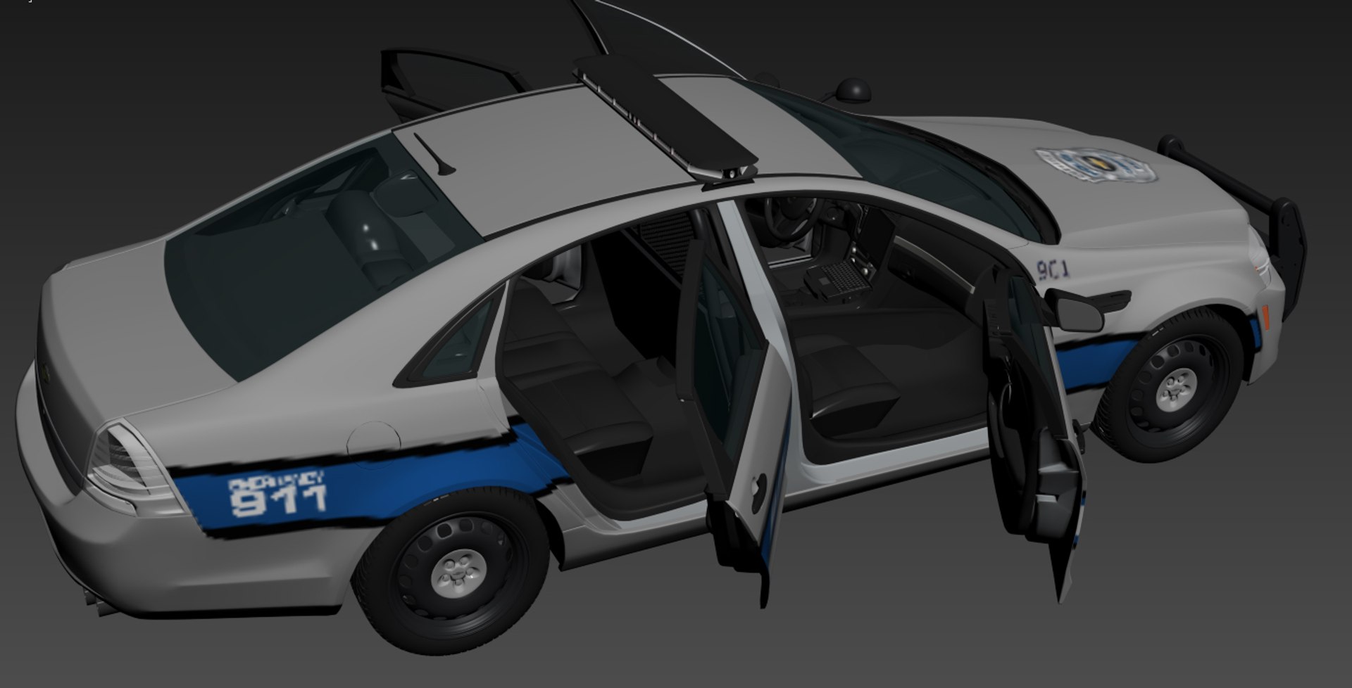 Chevrolet Caprice PPV 3D - TurboSquid 2047287