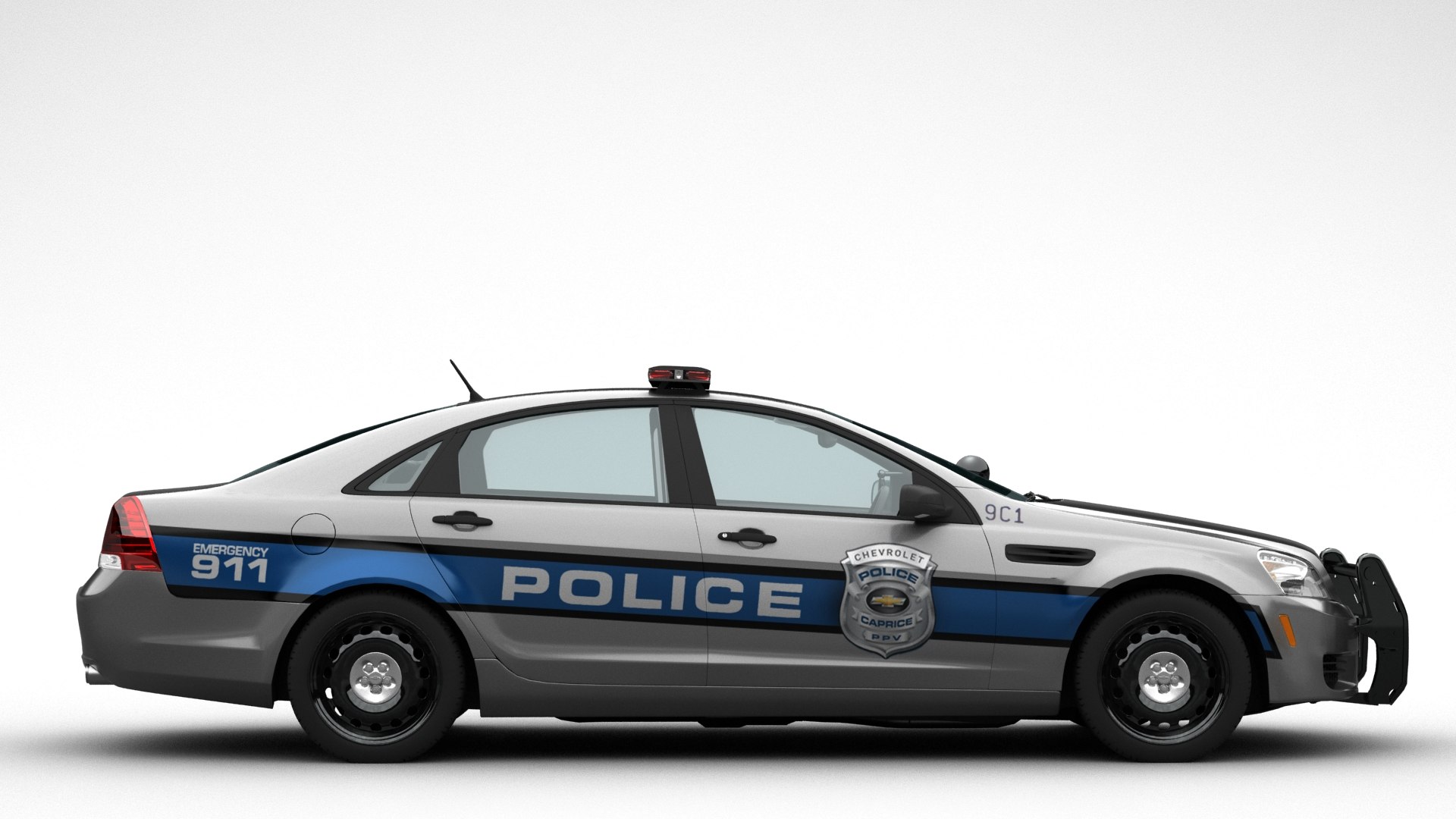 Chevrolet Caprice PPV 3D - TurboSquid 2047287