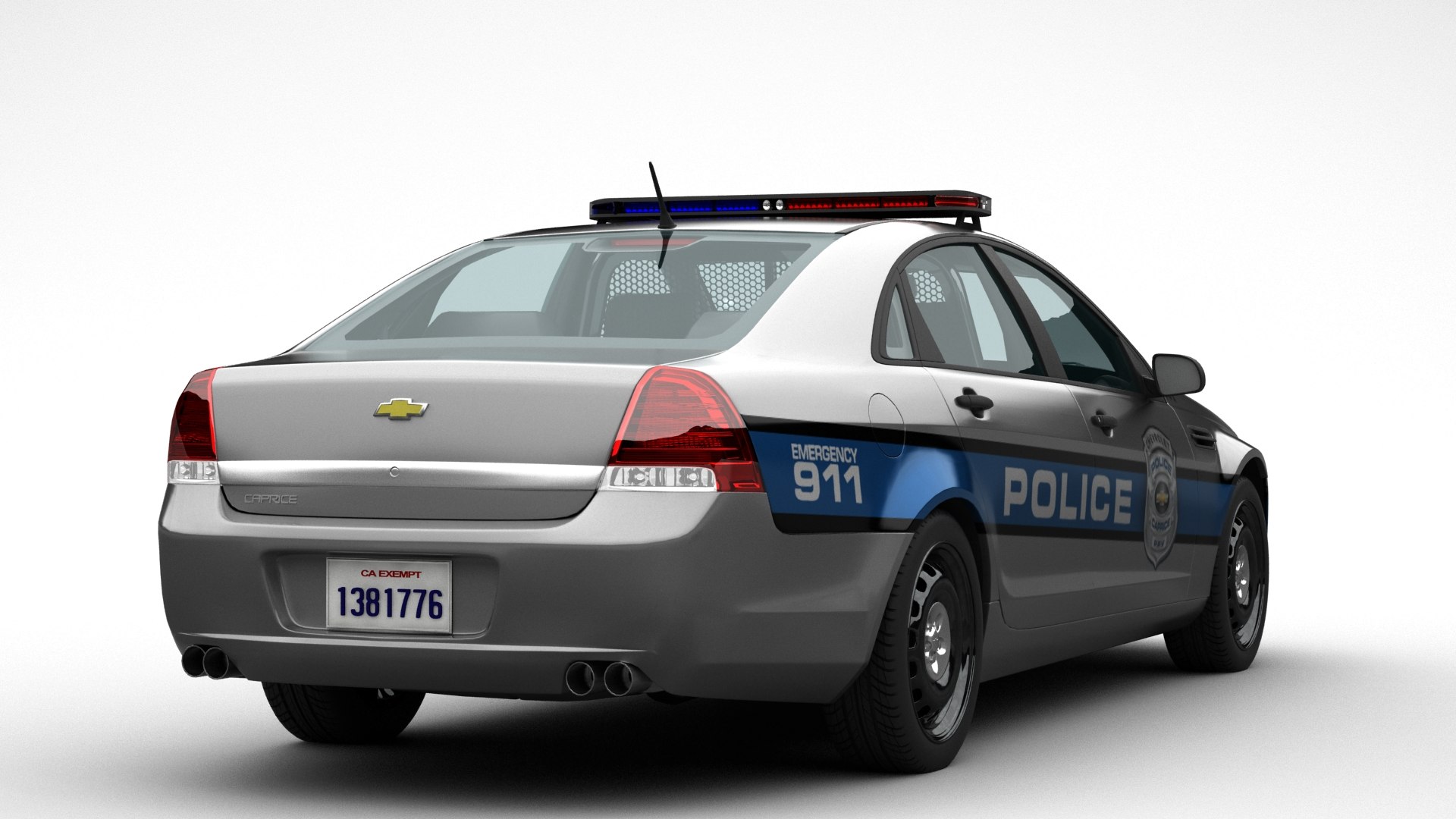 Chevrolet Caprice PPV 3D - TurboSquid 2047287