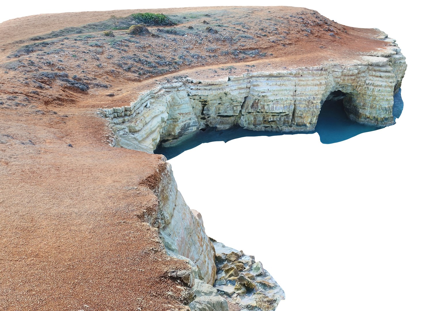 The Coast Of The Tropical Island 3D Model - TurboSquid 1833208