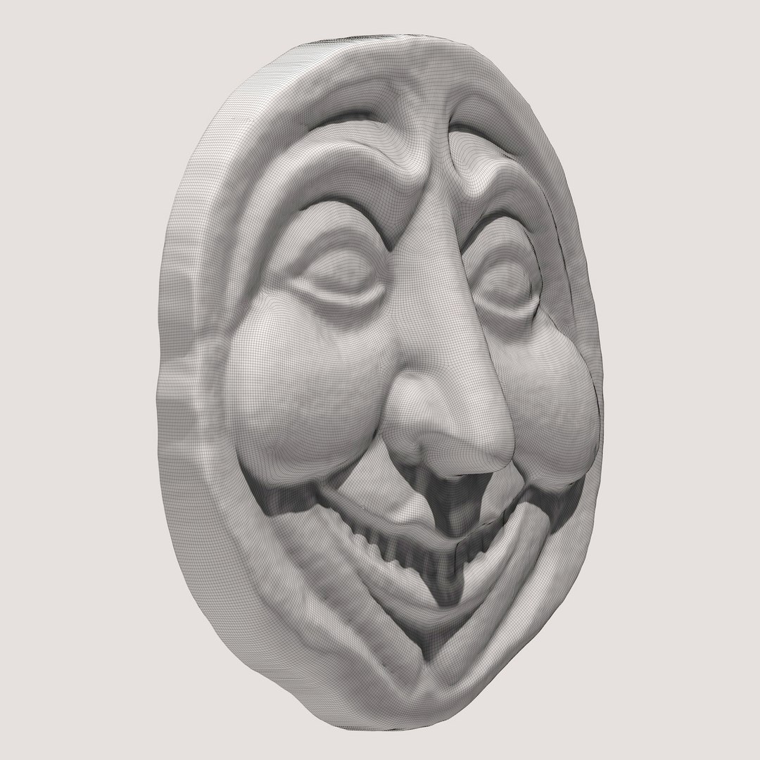 3D Model Moon Face 6 - TurboSquid 2293928