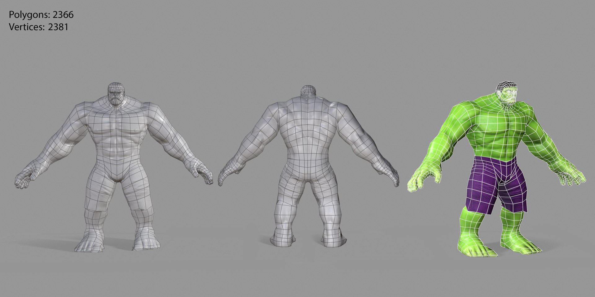 Hulk 3D model - TurboSquid 1315232