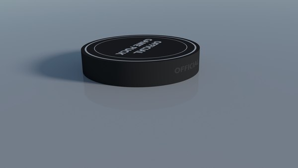 3D model hockey puck - TurboSquid 1356266
