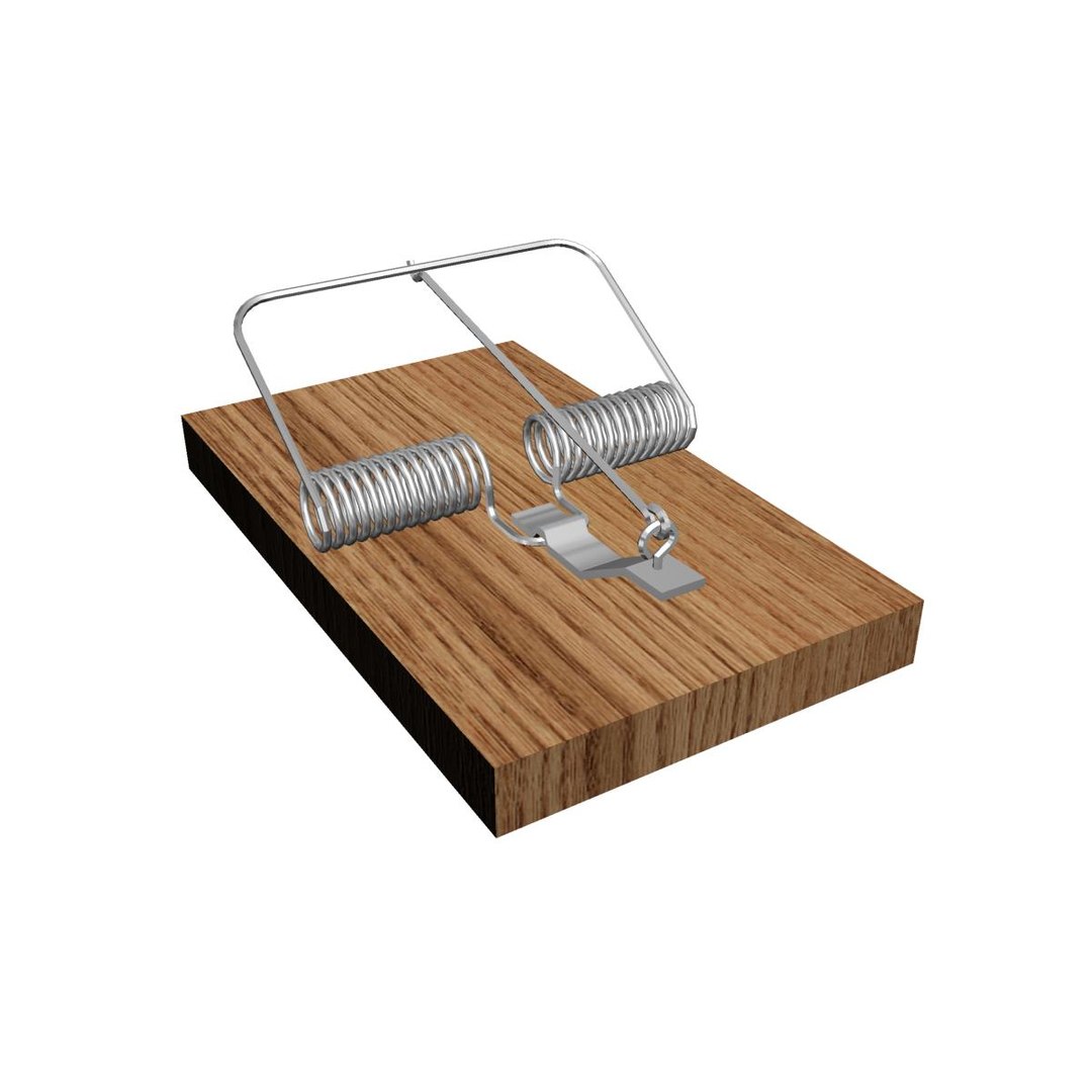3D Mousetrap Trap Mouse - TurboSquid 1662106