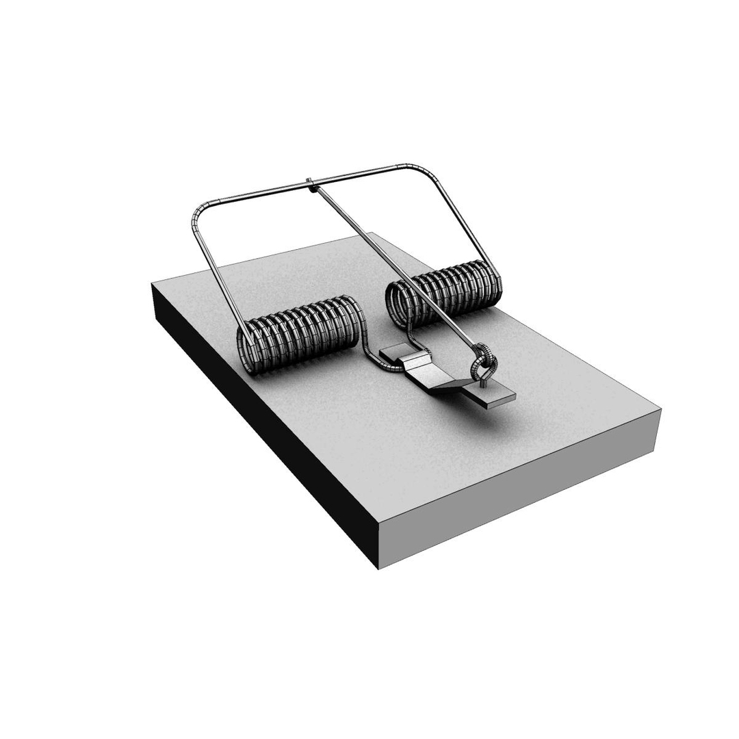 3D Mousetrap Trap Mouse - TurboSquid 1662106