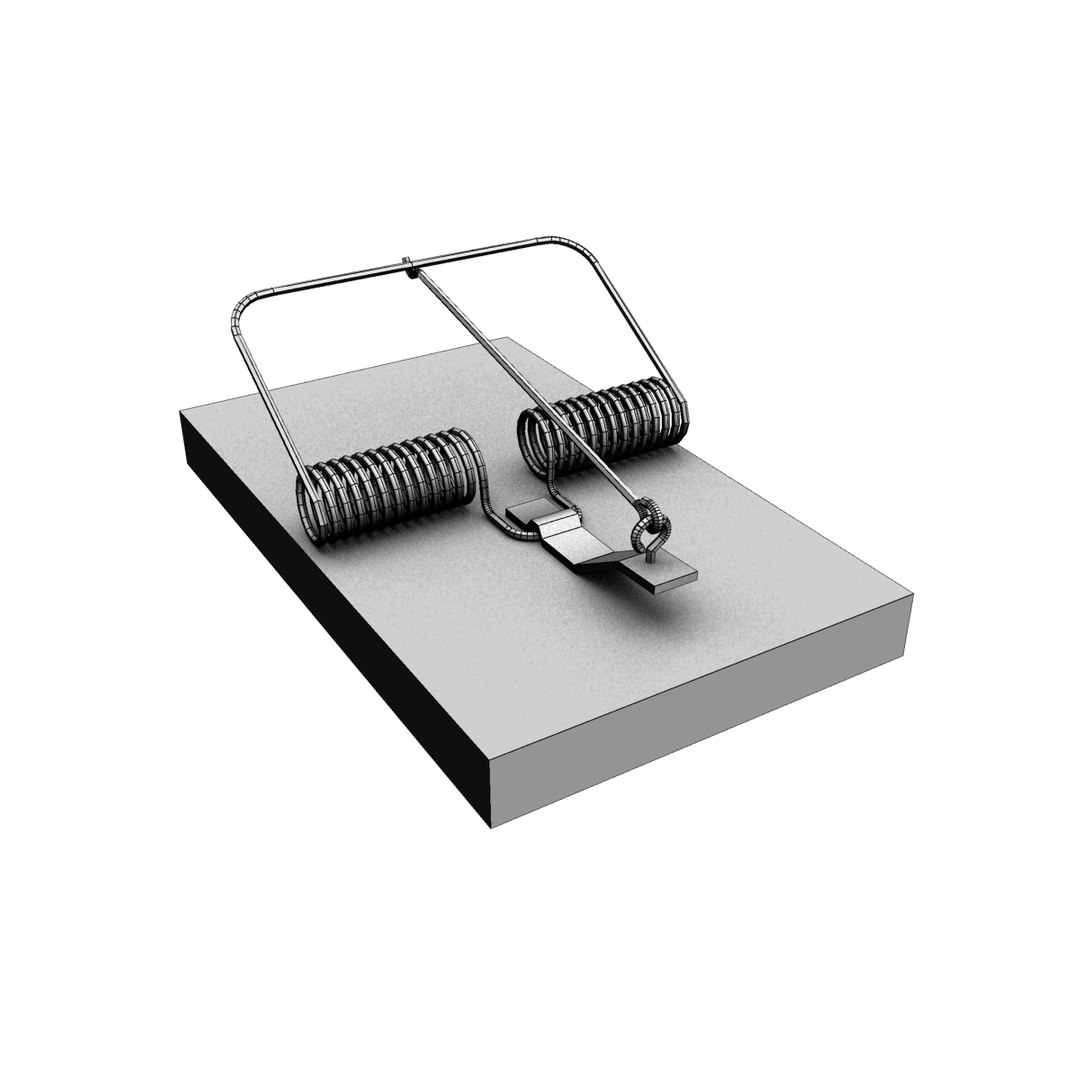 3D Mousetrap Trap Mouse - TurboSquid 1662106