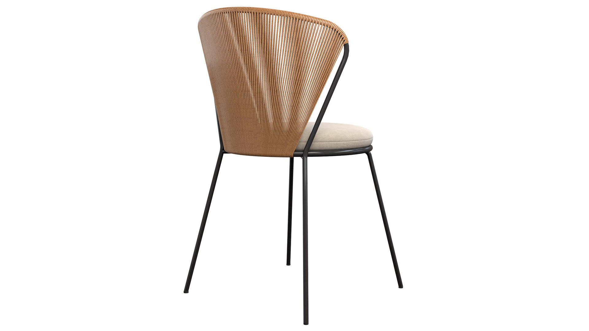 3D model PEEK RATTAN OUTDOOR DINING CHAIR - TurboSquid 2115830
