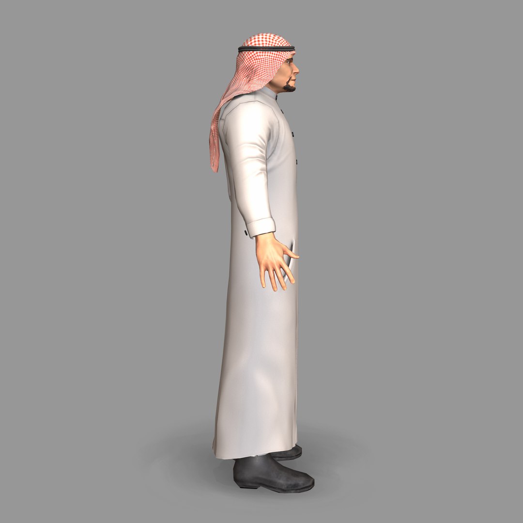 3D Arab Man Model - TurboSquid 1275510