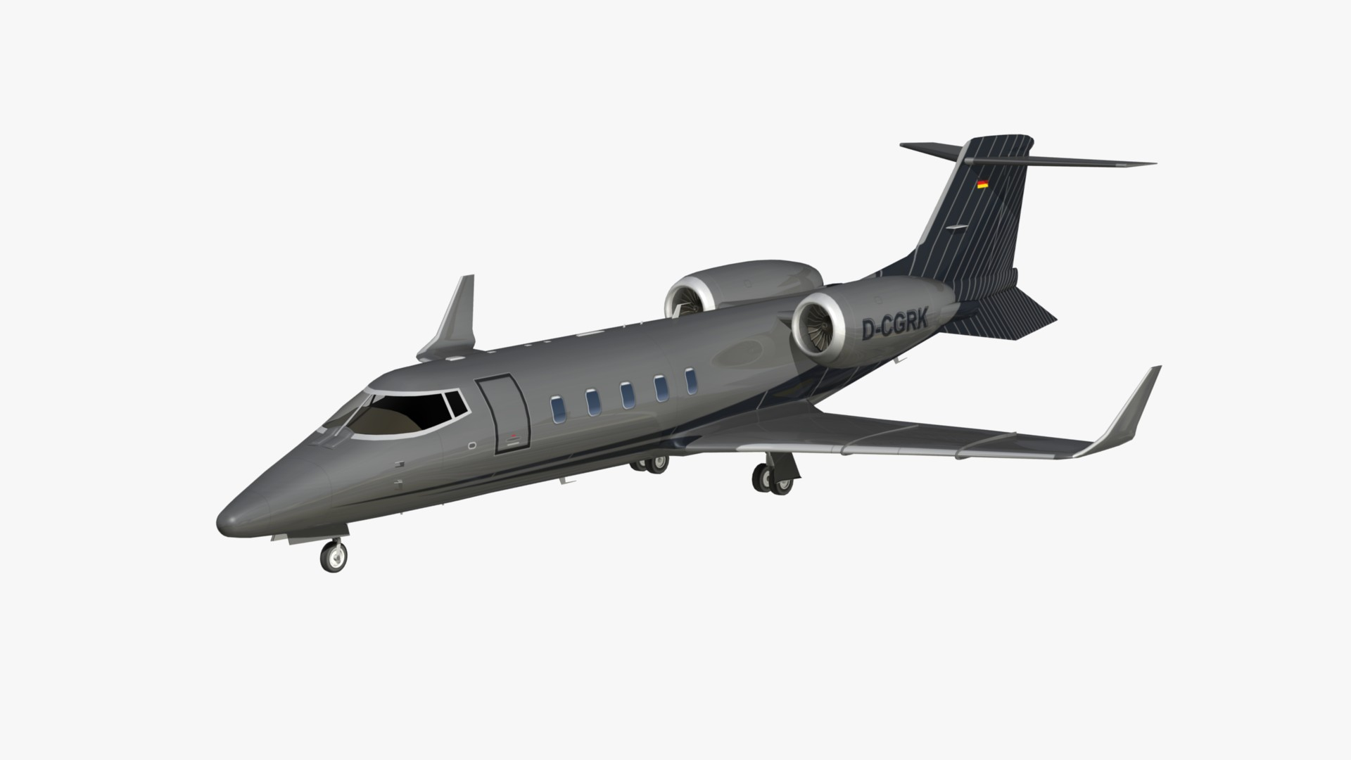 Bombardier Learjet 60 Grk 3D Model - TurboSquid 1665044
