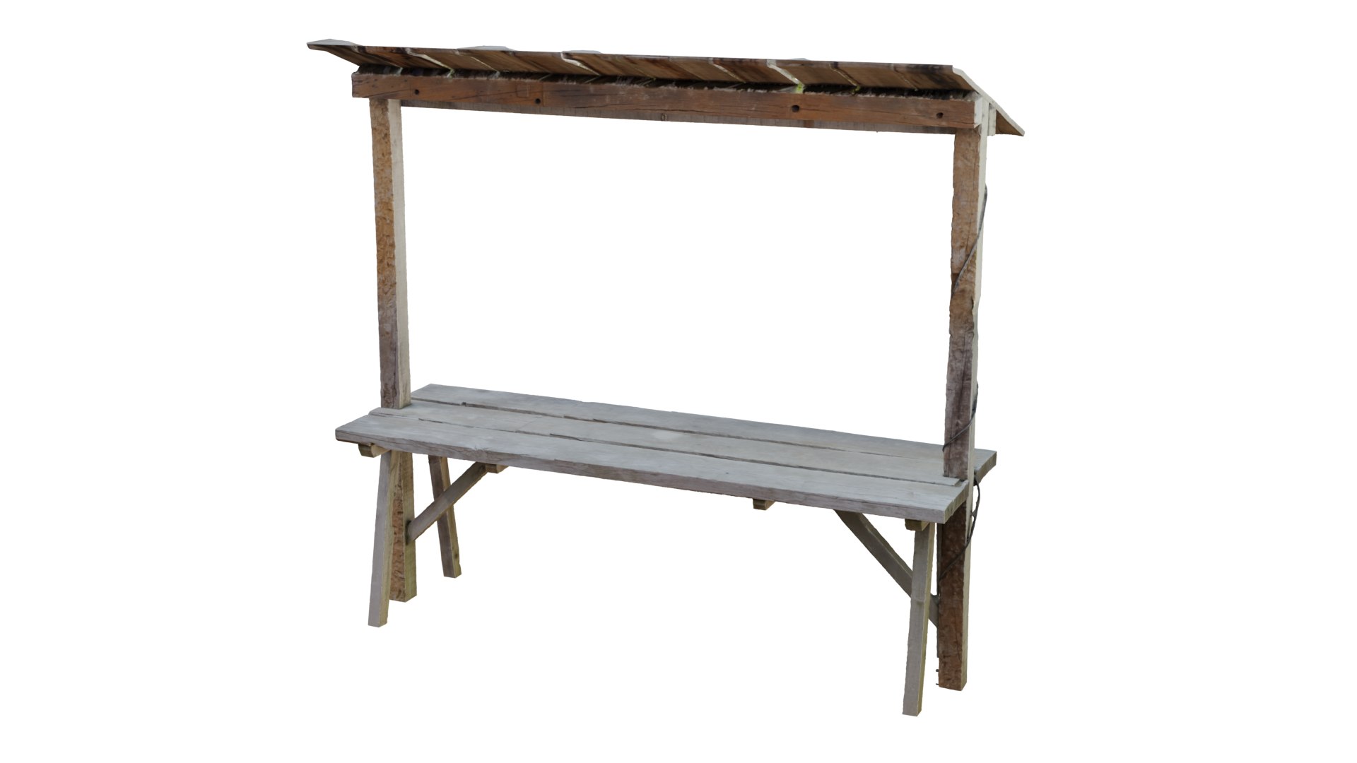 3D Wooden Table - TurboSquid 2154526