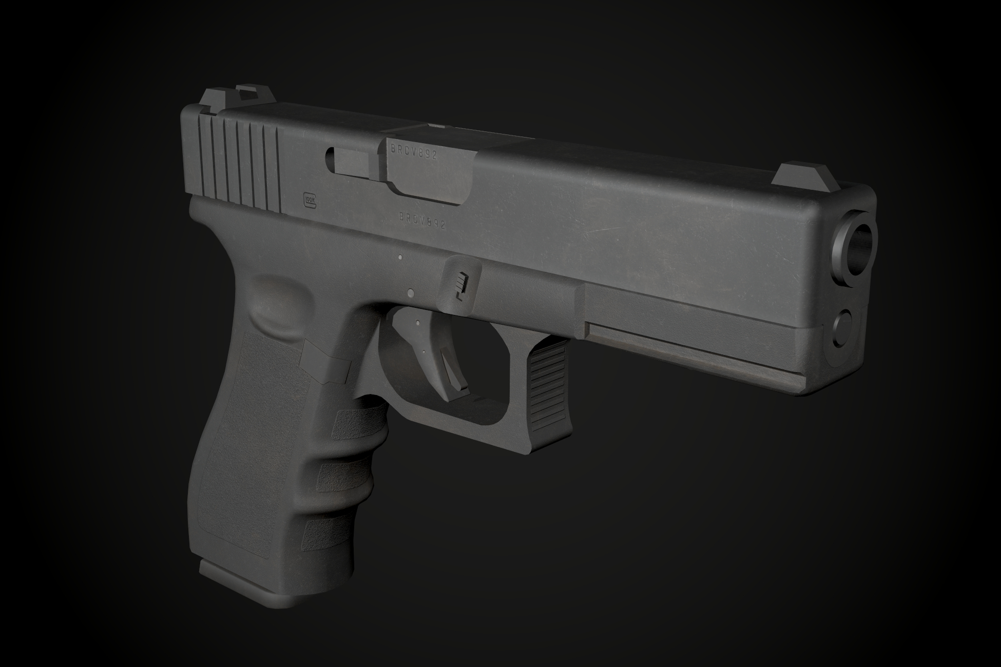 modelo 3d Glock 17 different colors and modifications - TurboSquid 1907654