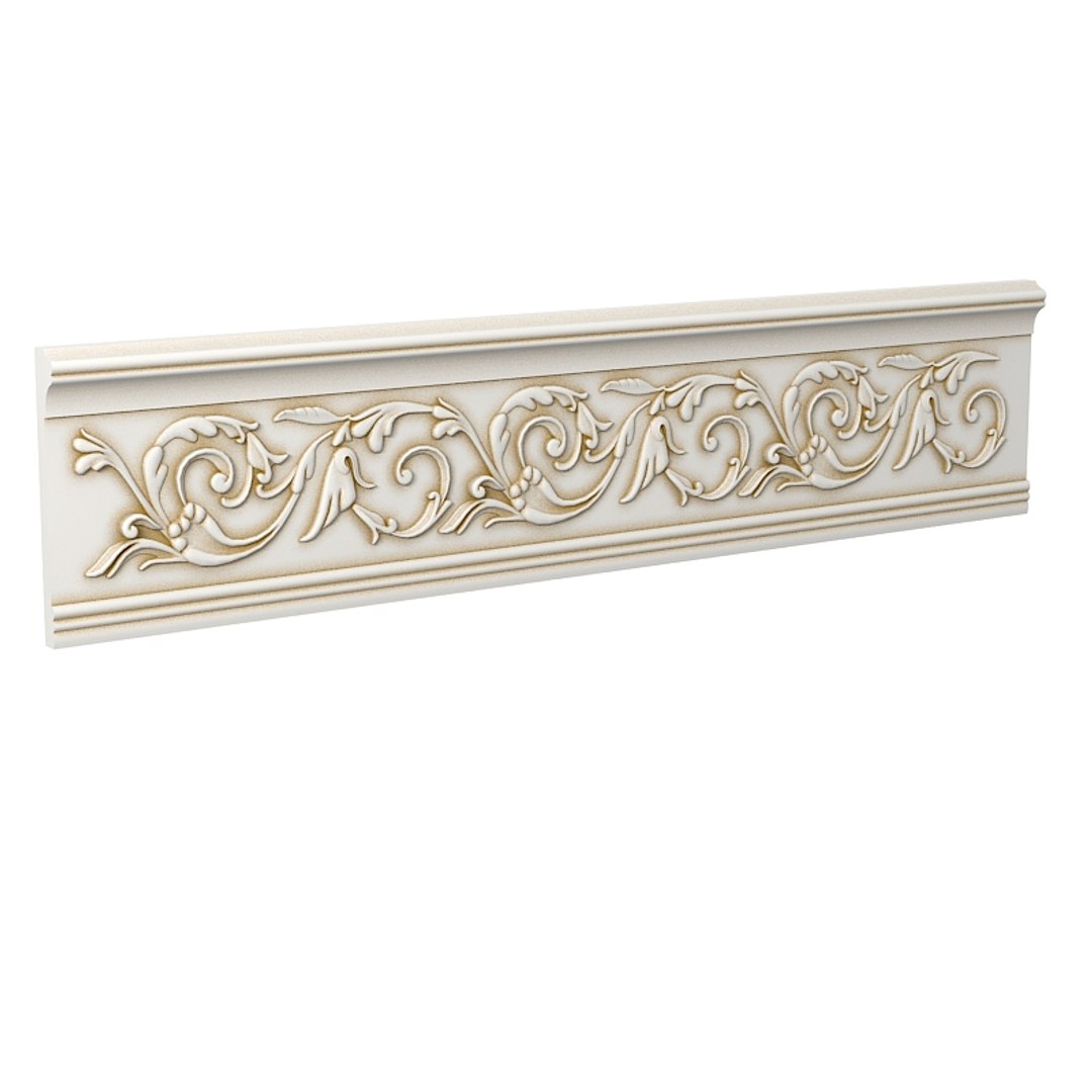 classic ceiling wall 3d model